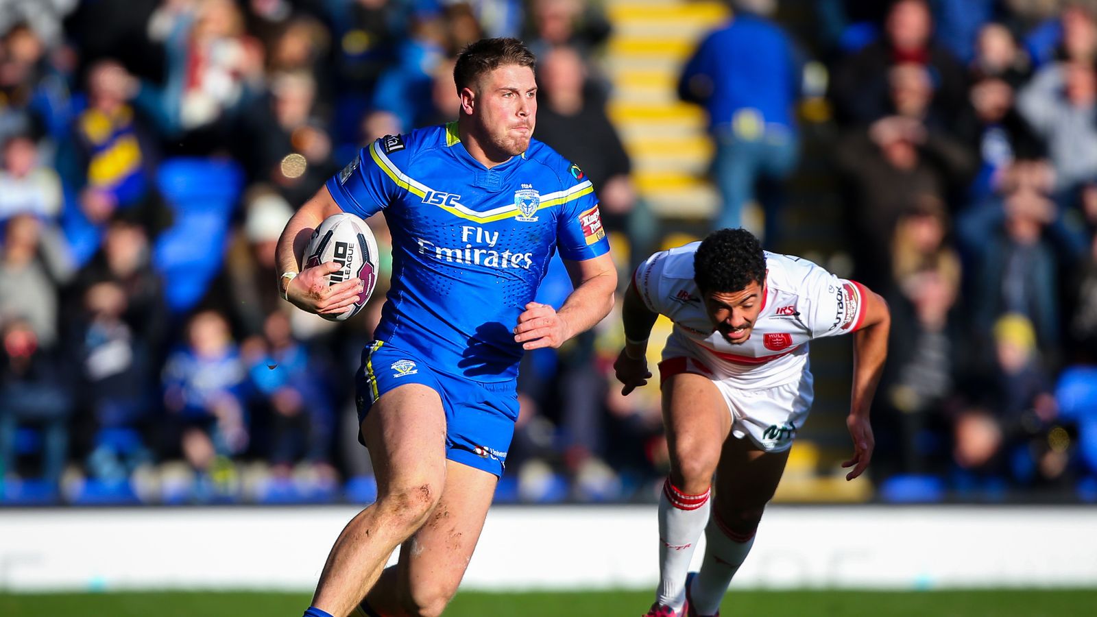 Tom Lineham bags a hat-trick as Warrington hammer Hull KR | Rugby ...