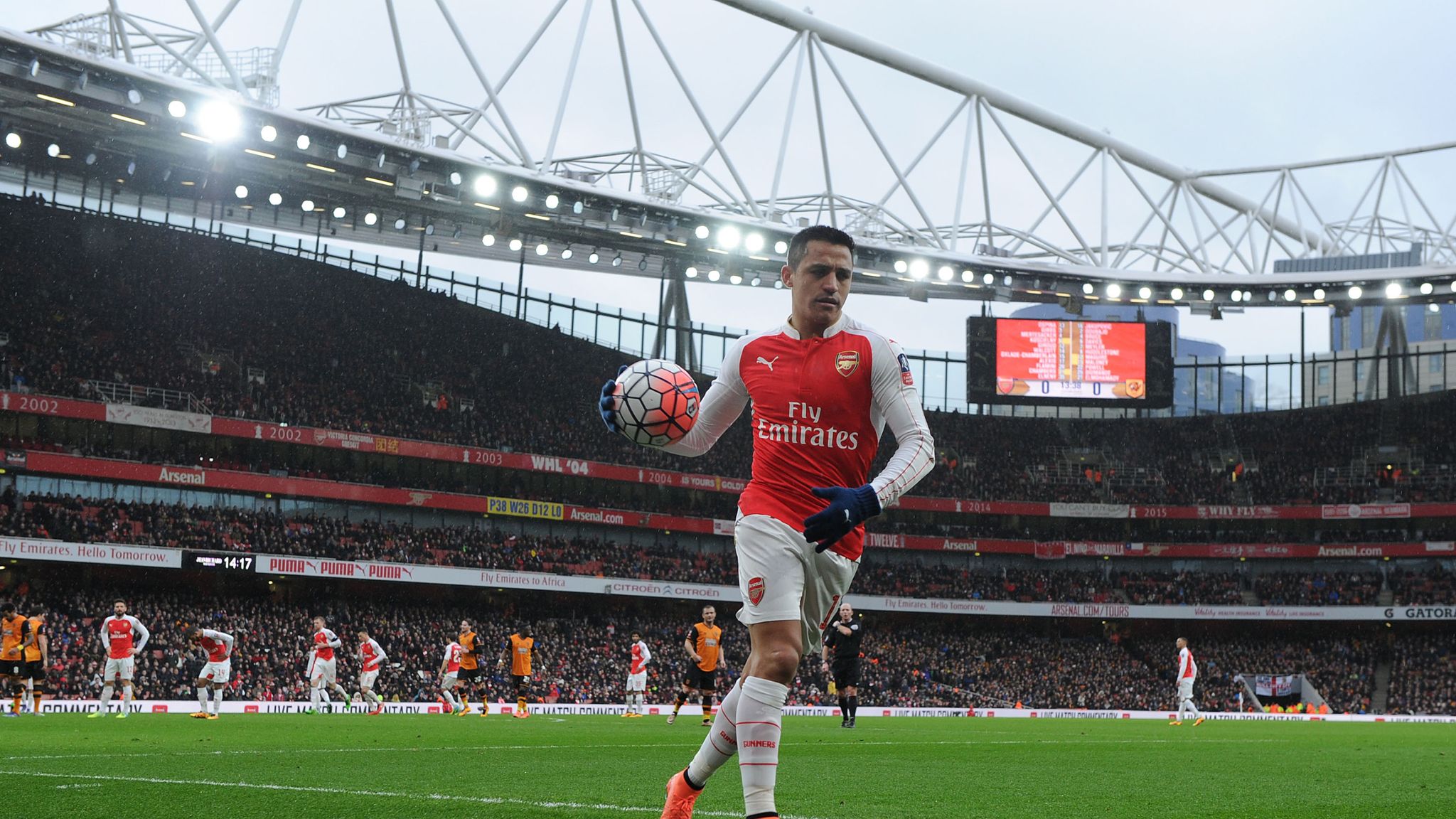 Arsenal's Alexis Sanchez is 'unpredictable', says Andres Iniesta ...