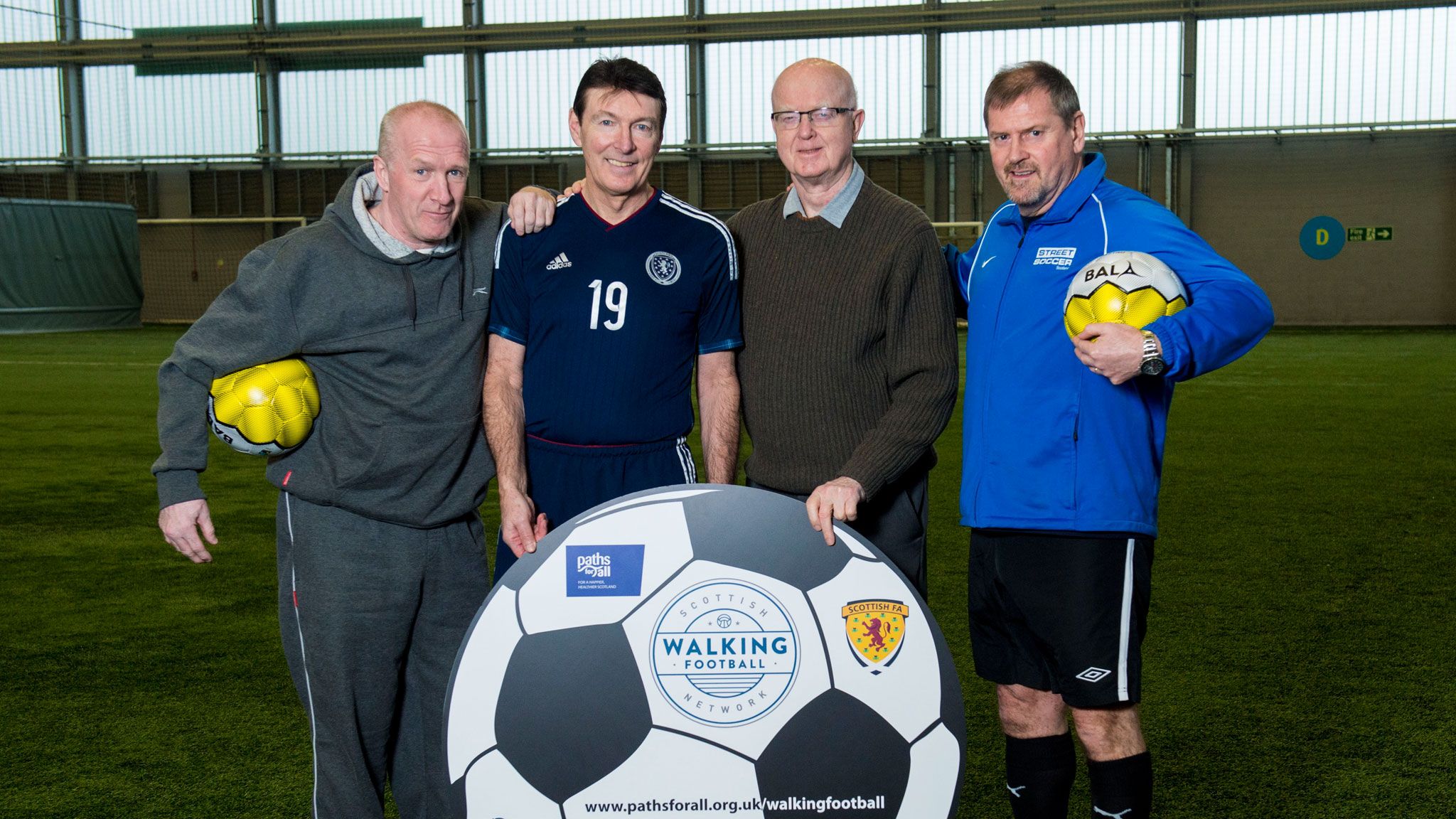 Scotland's national Walking Football Network launched in Glasgow ...
