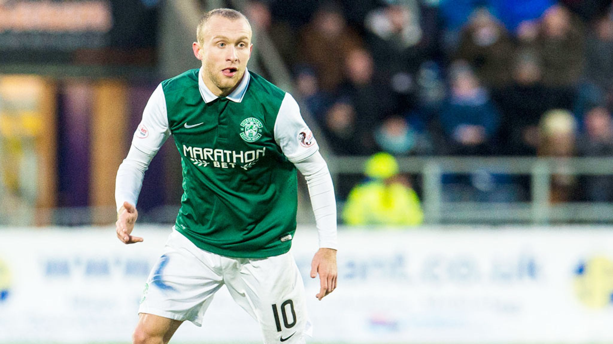 Hibernian midfielder Dylan McGeouch out of Scotland squad with groin ...