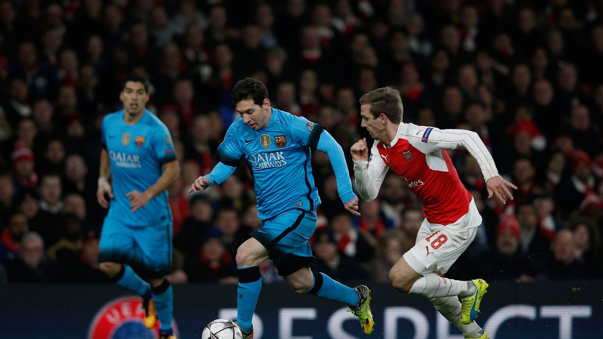 Arsenal 0-2 Barcelona: Lionel Messi scores twice to hand Spanish side ...