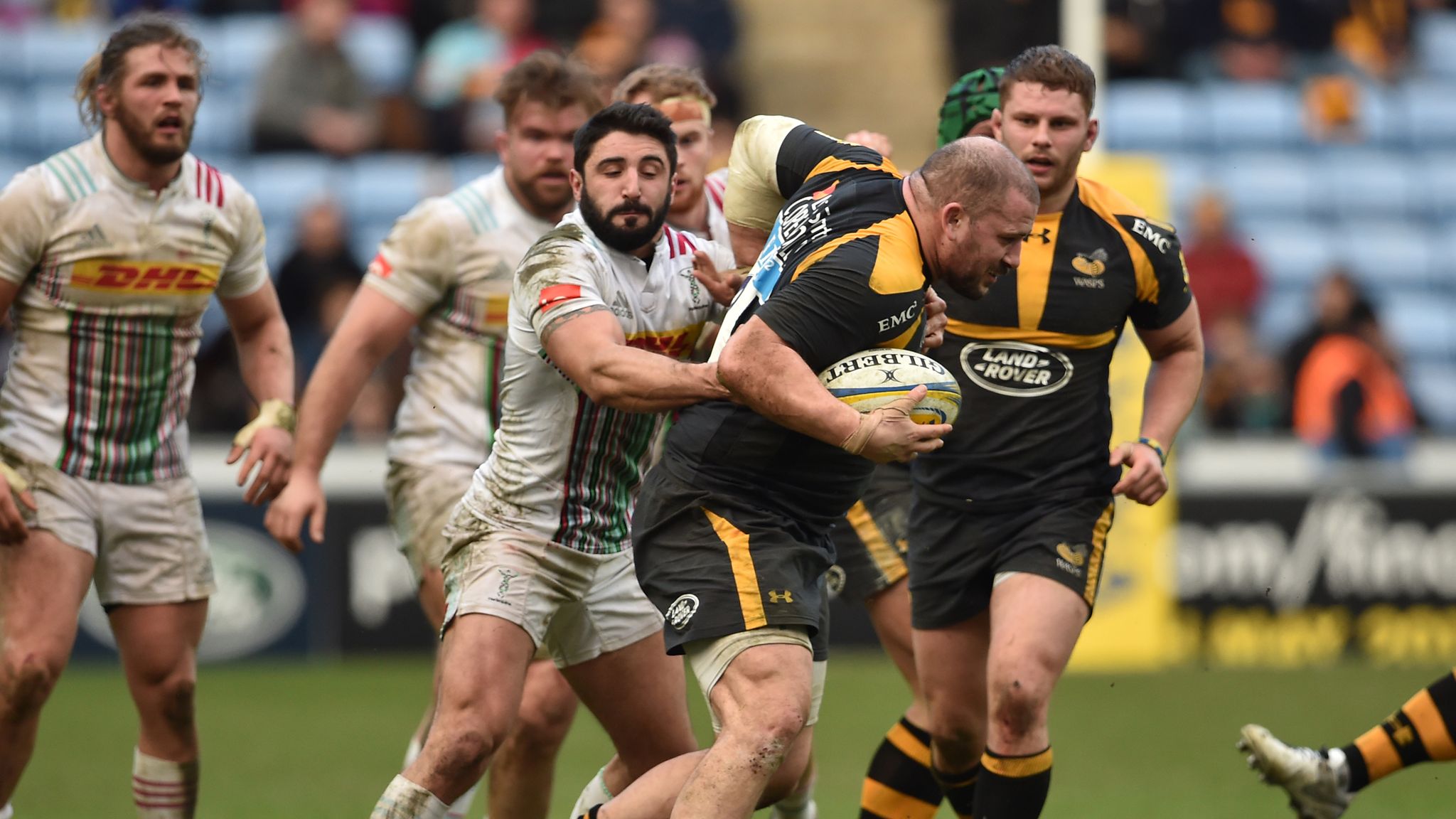 Wasps quintet Jake Cooper-Woolley, James Gaskell, Alex Lundberg, Simon ...