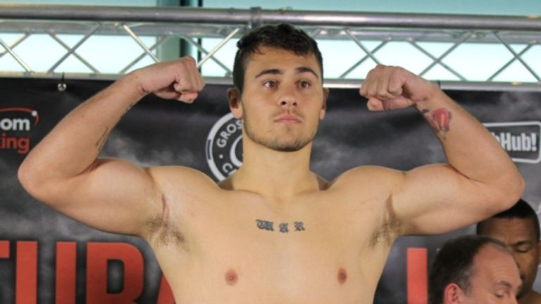 David Allen tips fireworks against gym-mate Richard Towers | Boxing ...