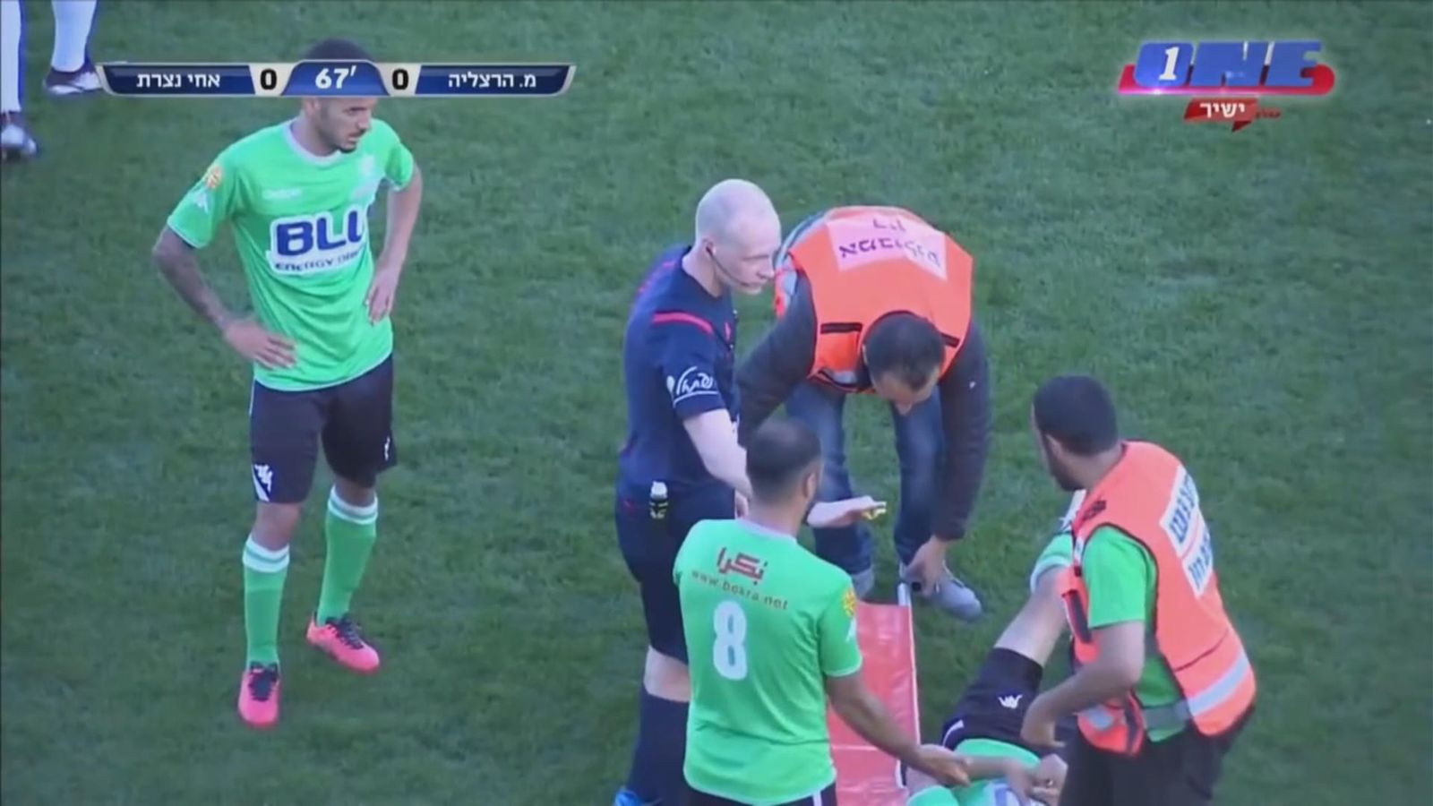 Israeli second division player left fuming after being dropped while on ...