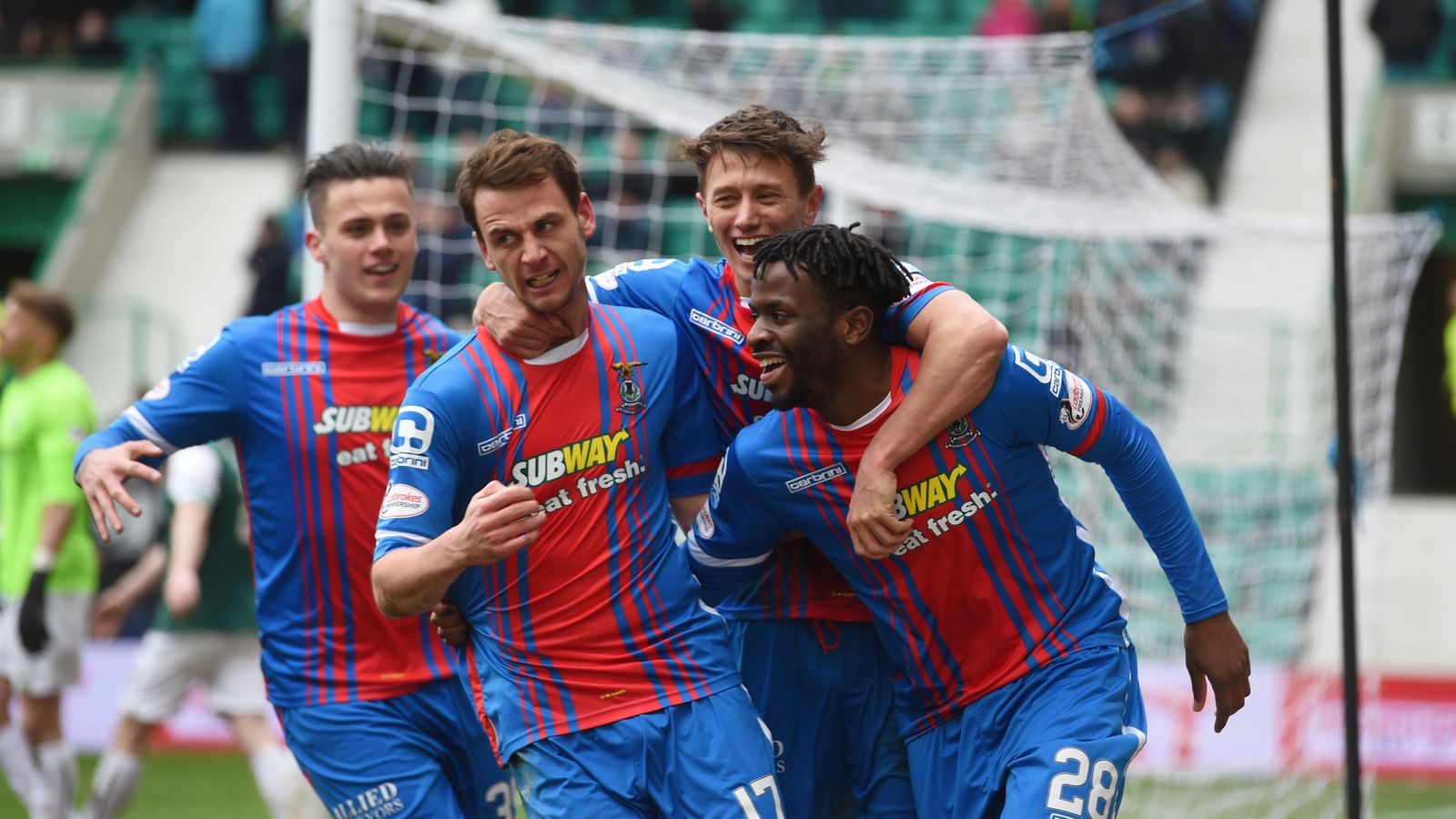Inverness snatch 1-1 draw with Hibernian in Scottish Cup | Football ...