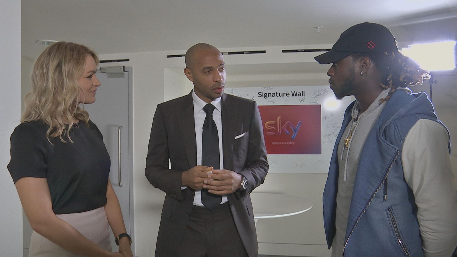 Miami Dolphins star and Arsenal fan Jay Ajayi meets Thierry Henry | NFL ...