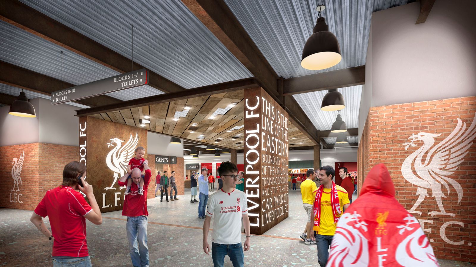 Liverpool release images for their new main stand at Anfield | Football ...