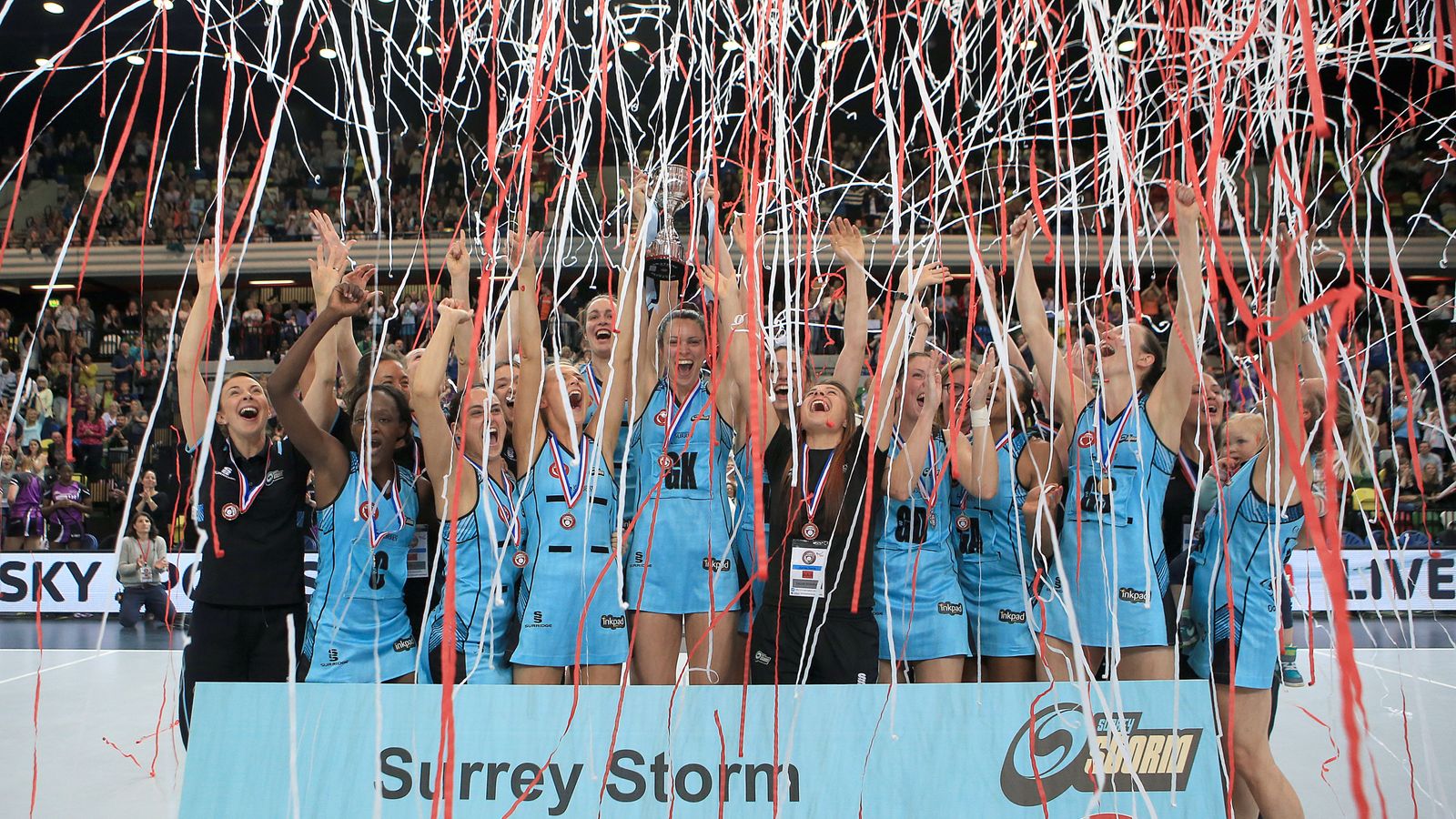 Manchester Thunder and Surrey Storm meet in Vitality Superleague Grand ...