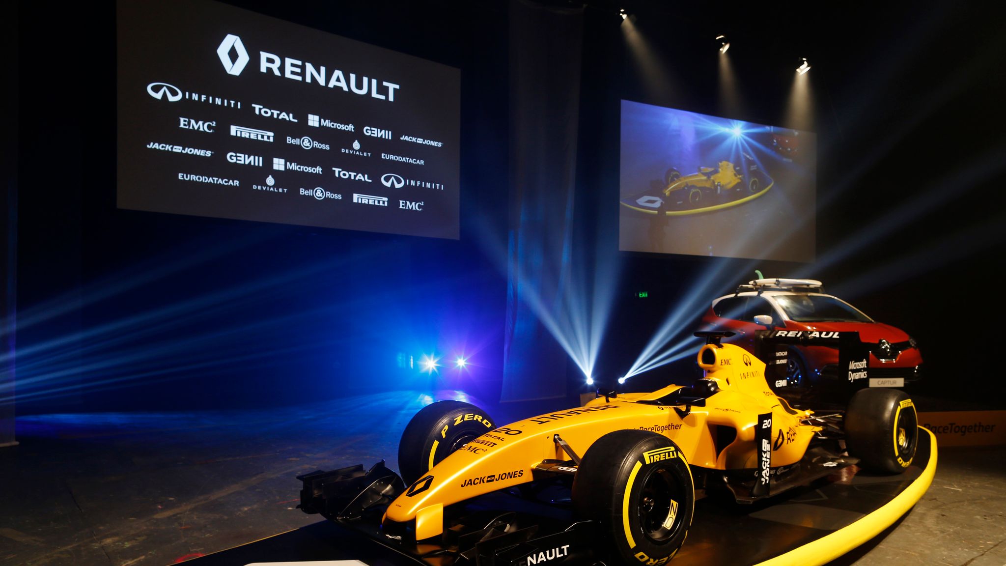 Renault unveil yellow 2016 livery ahead of Australian GP | F1 News ...