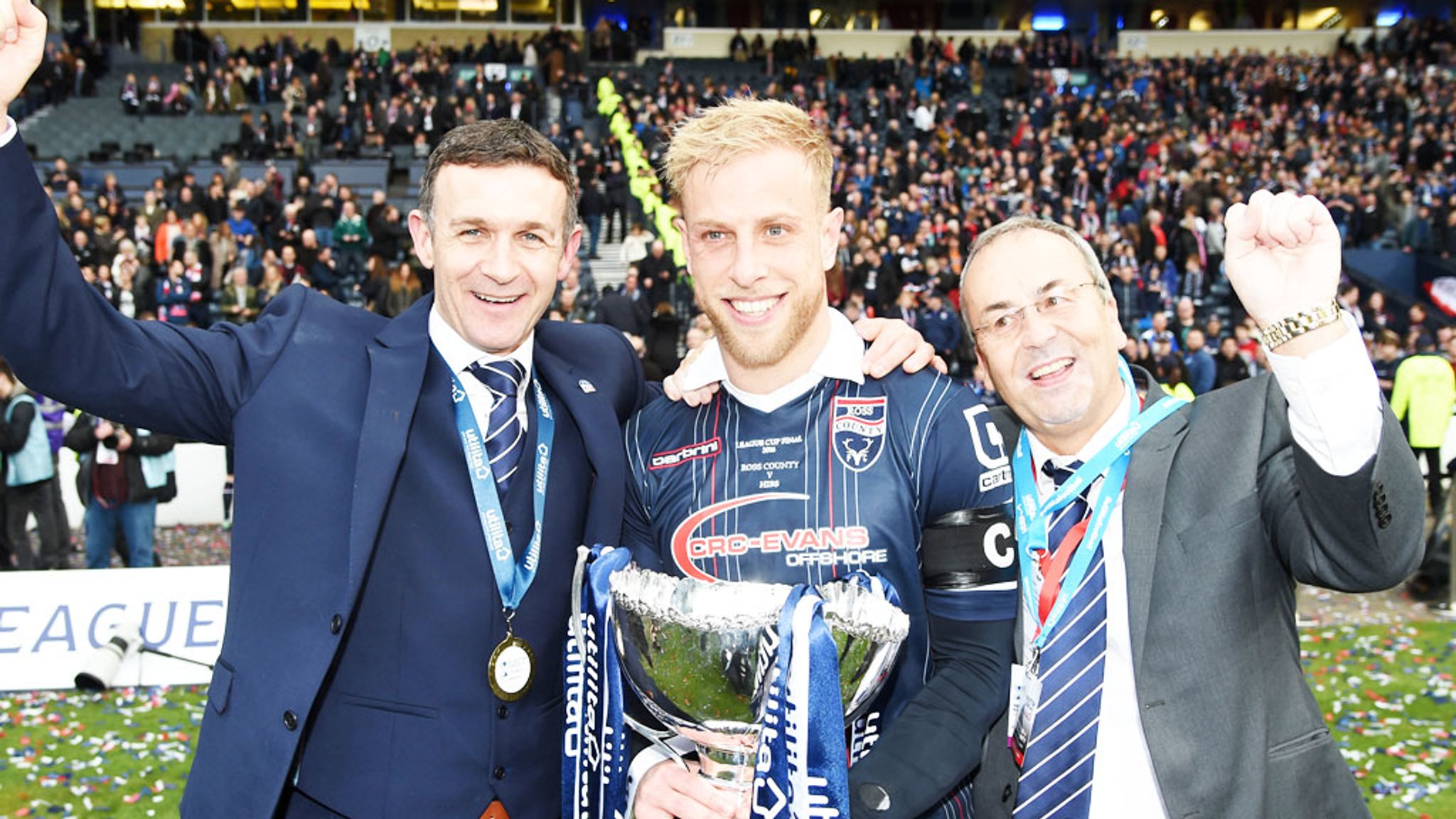 Ross County boss Jim McIntyre and chairman Roy MacGregor insist the ...