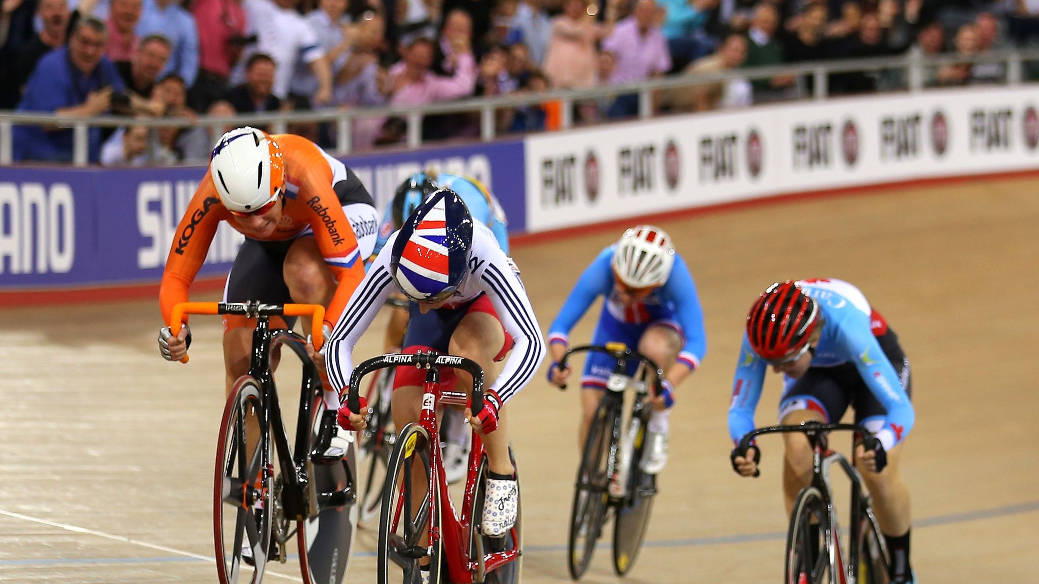 Laura Trott wins scratch race at World Championships in London ...