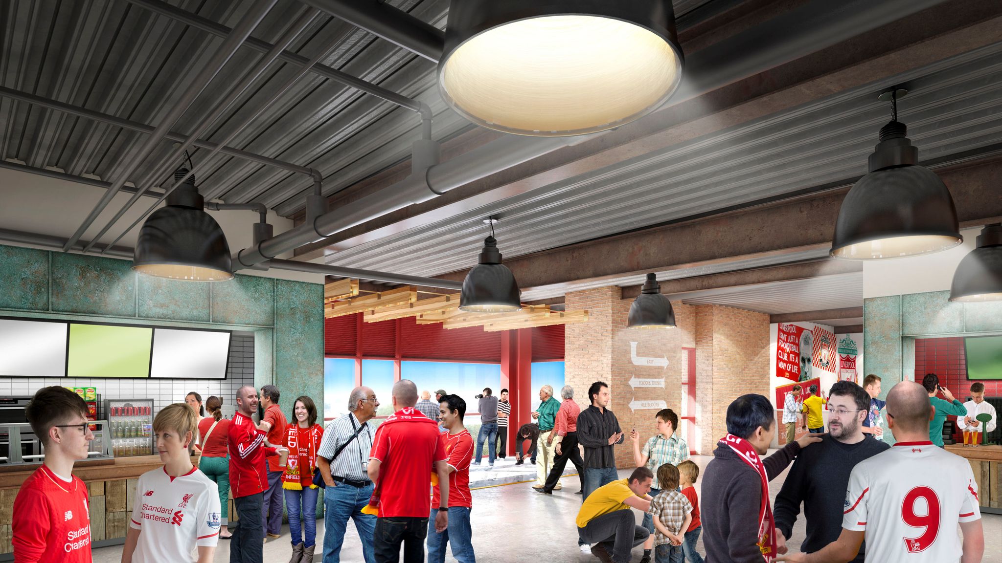 Liverpool release images for their new main stand at Anfield | Football ...