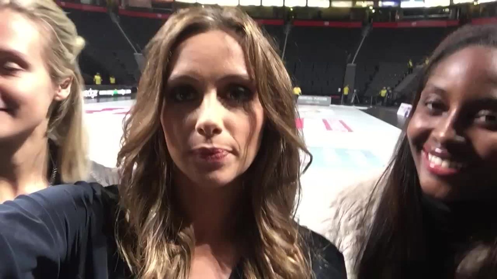 Anna Woolhouse and Tamsin Greenway on Netball Manchester Live | Netball ...
