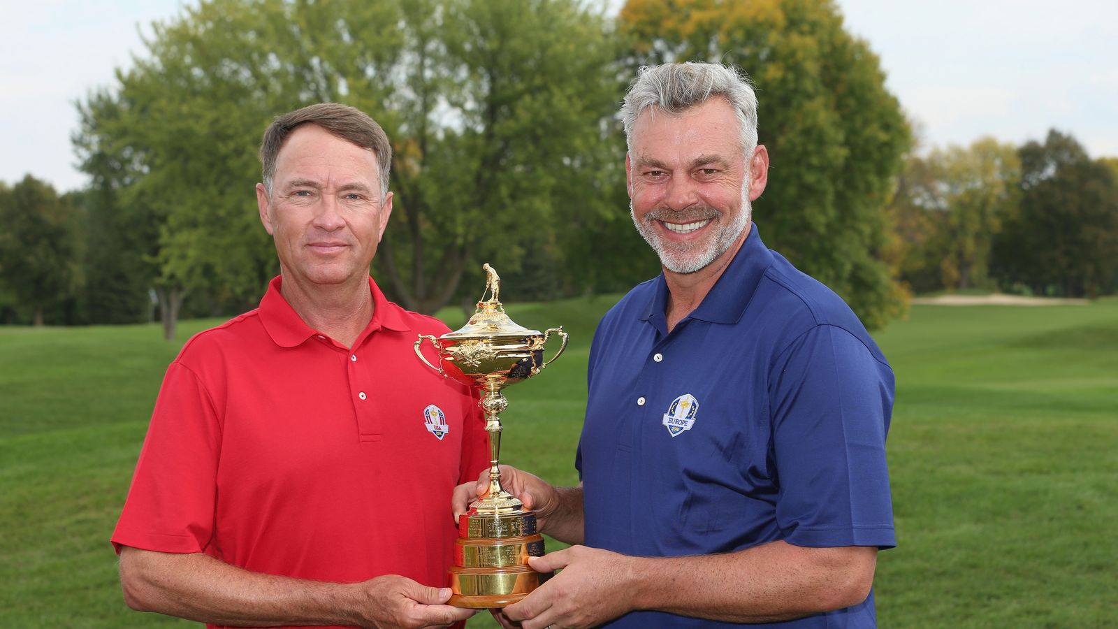 Watch as Davis Love and Darren Clarke face off in a Ryder Cup quiz ...