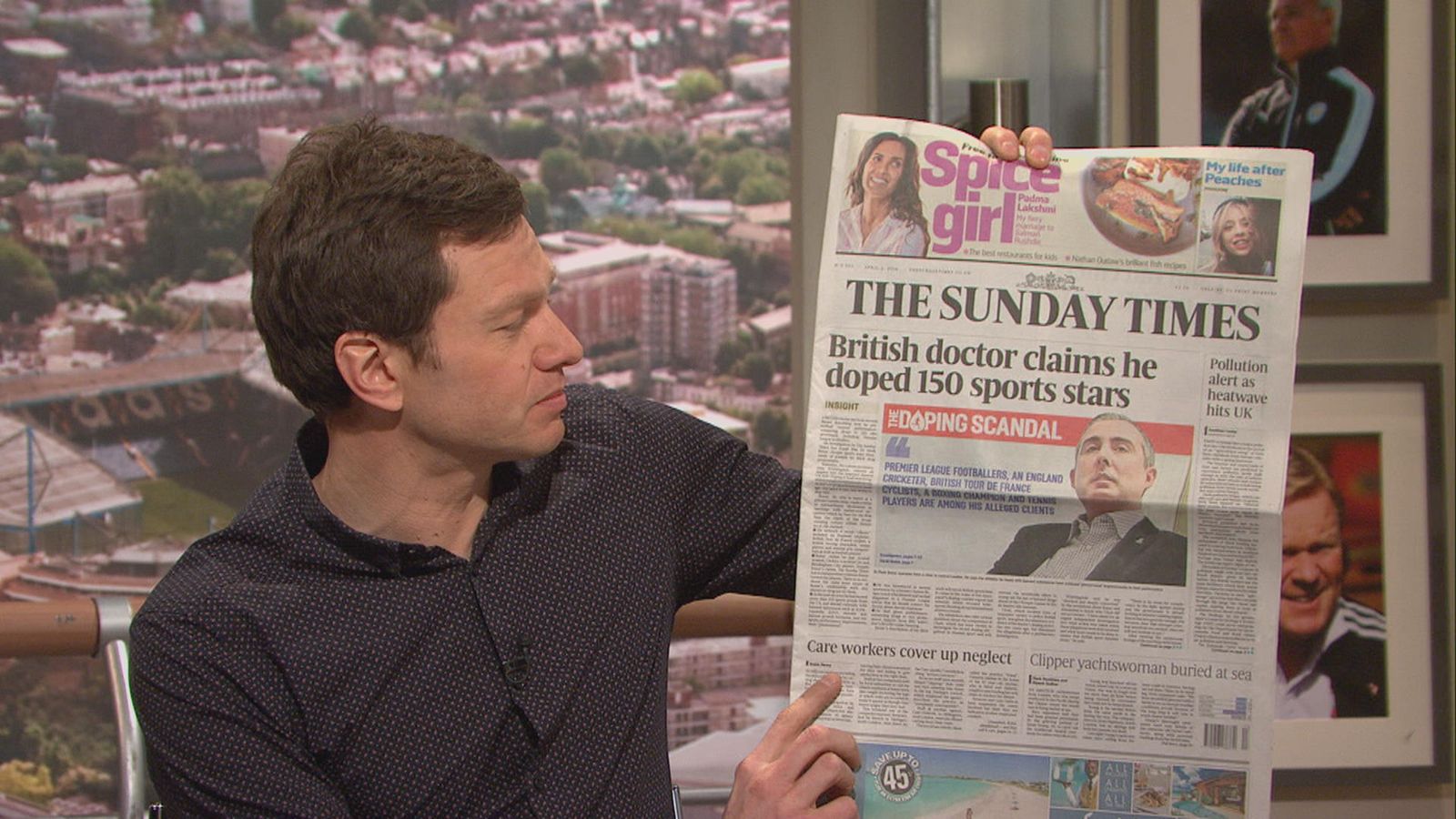 Sunday Supplement panel debate Sunday Times doping allegations ...