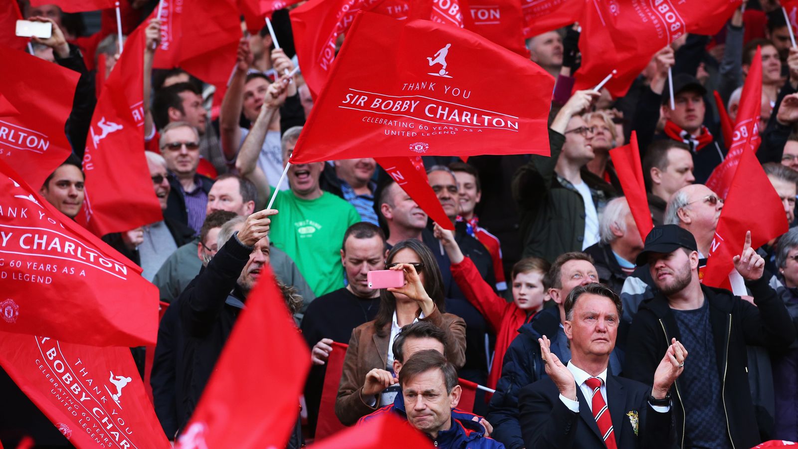 Manchester United rename stand in honour of Sir Bobby Charlton ...