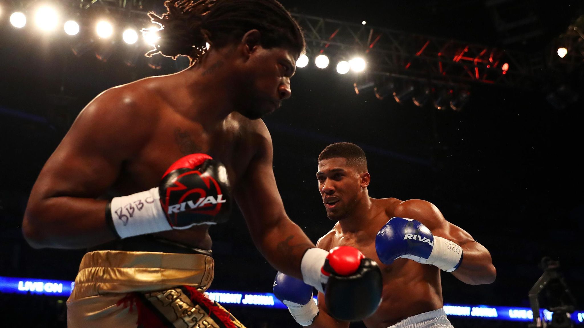 Joshua: Anthony Joshua takes IBF title with swift stoppage win | Boxing ...