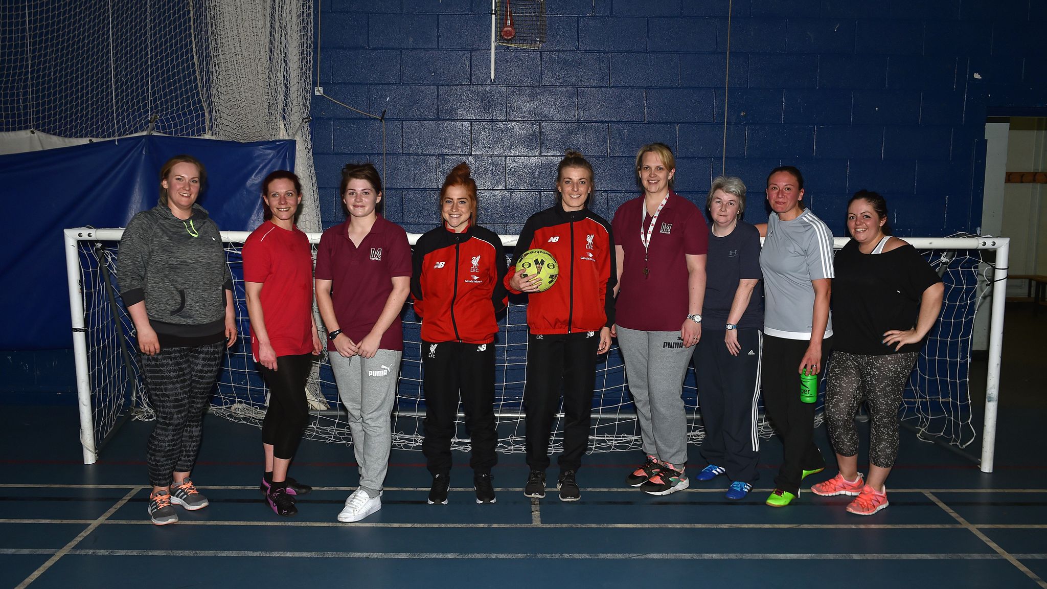 Liverpool Ladies duo lend support to MumBall initiative | Football News ...