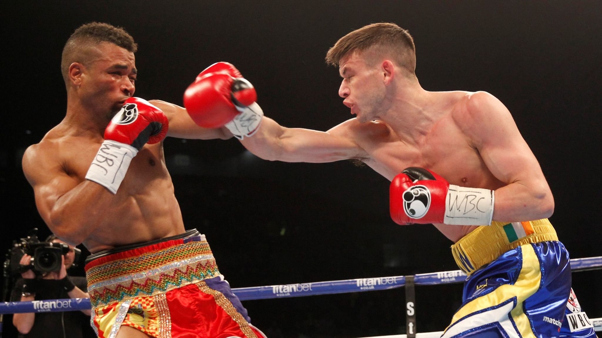 Martin J Ward dominates Ruddy Encarnacion to retain WBC international ...