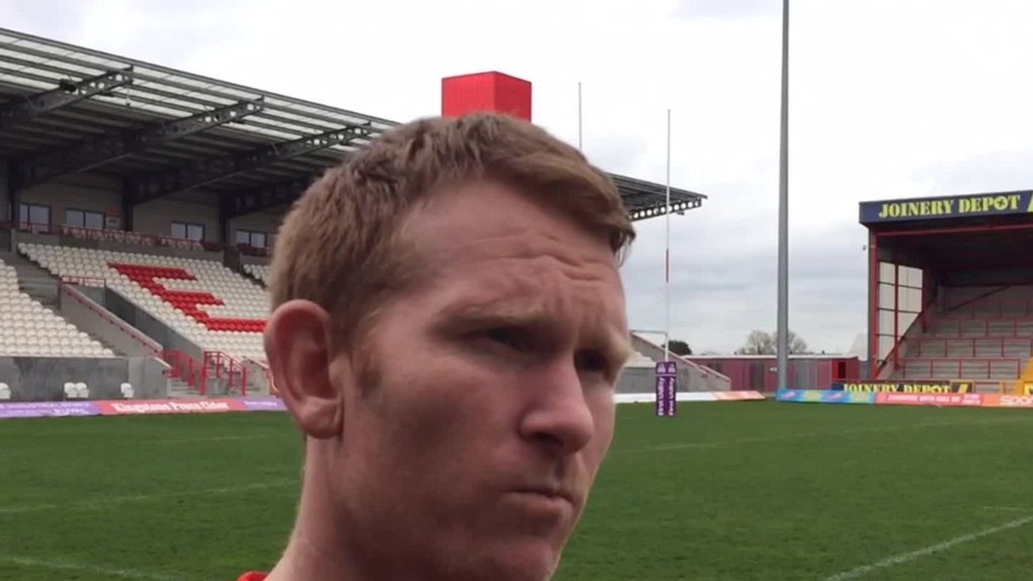 Hull KR coach James Webster praised his players for honouring Roger ...