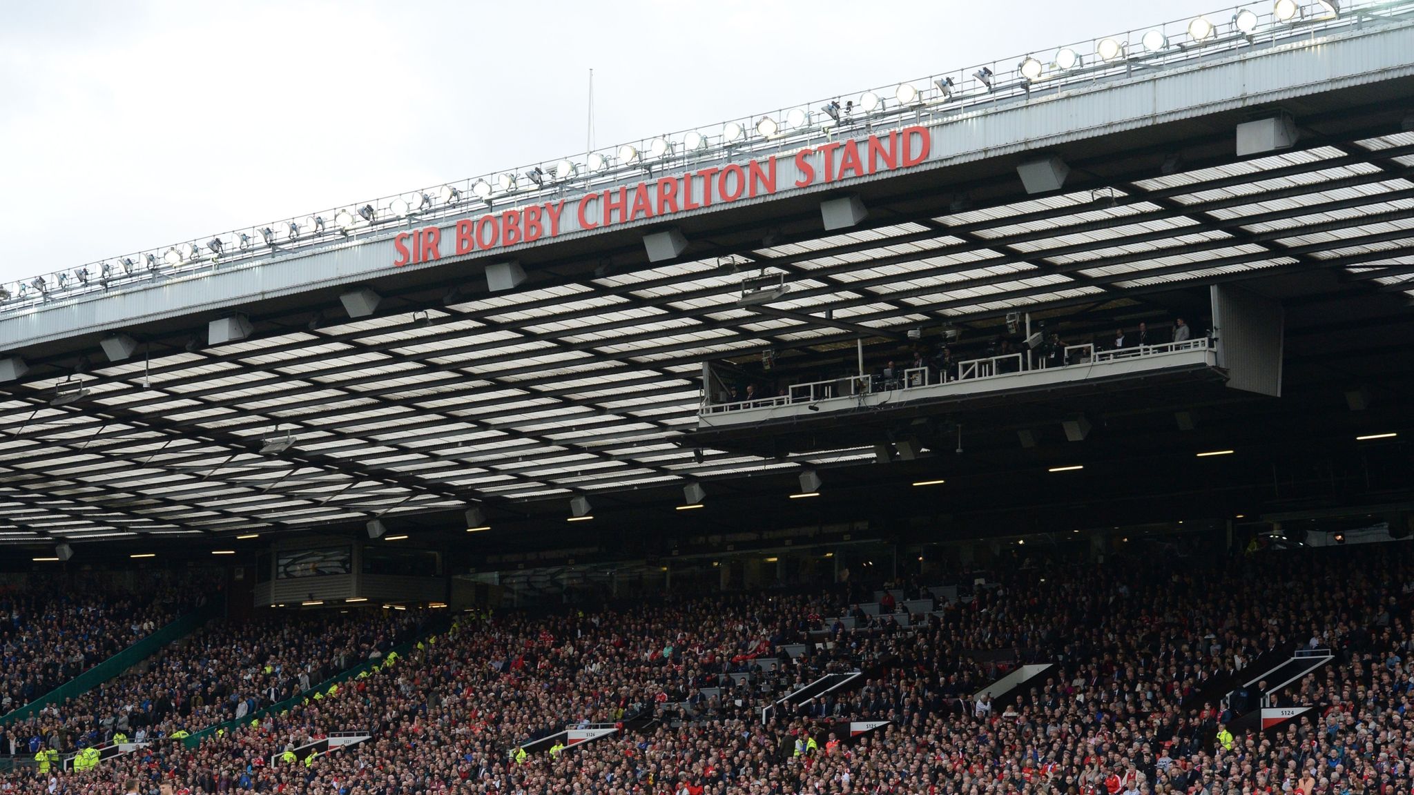 Manchester United rename stand in honour of Sir Bobby Charlton ...