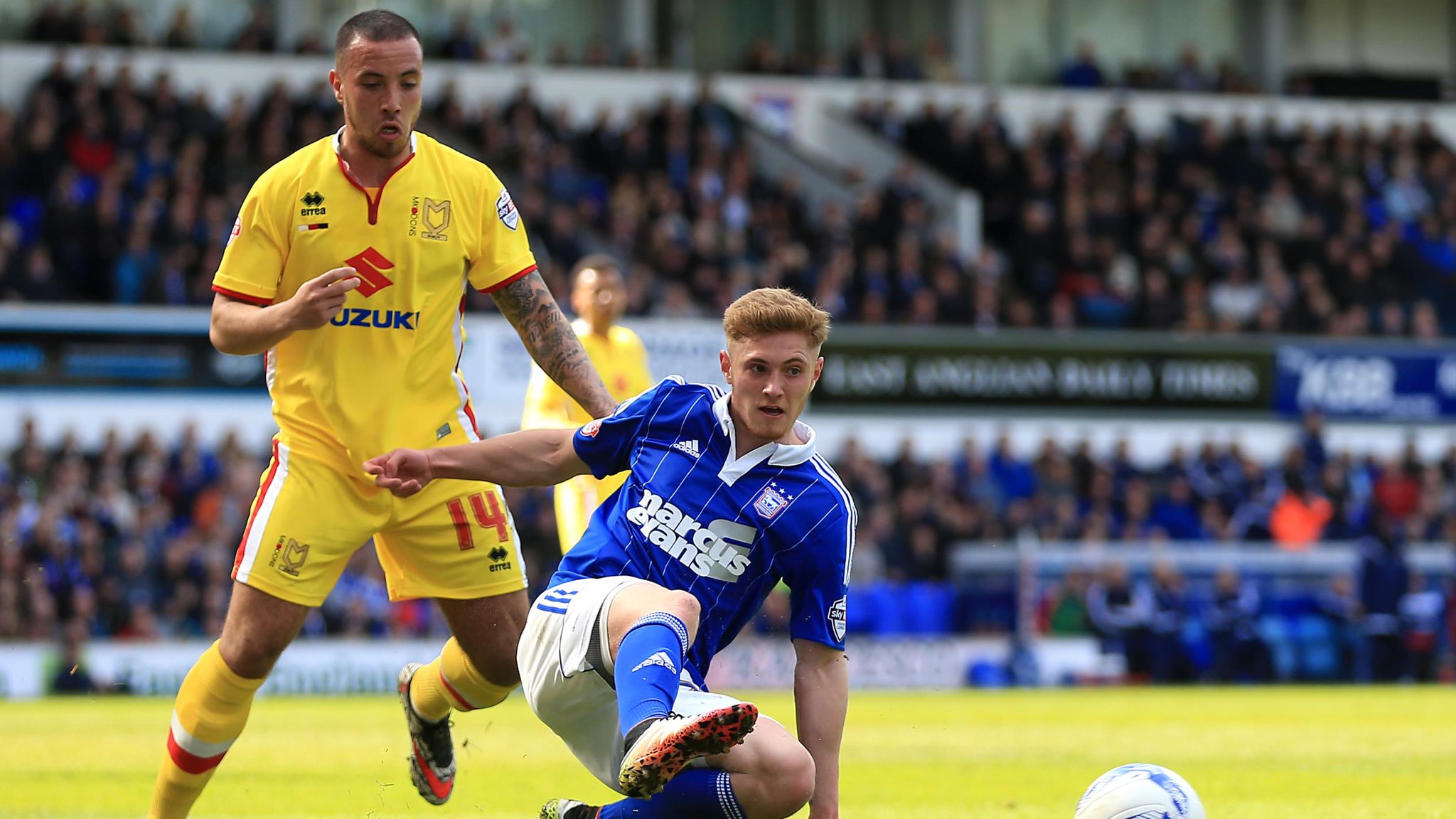 Ipswich 3 - 2 MK Dons - Match Report & Highlights Ipswich 3 - 2 MK Dons - Match Report & Highlights