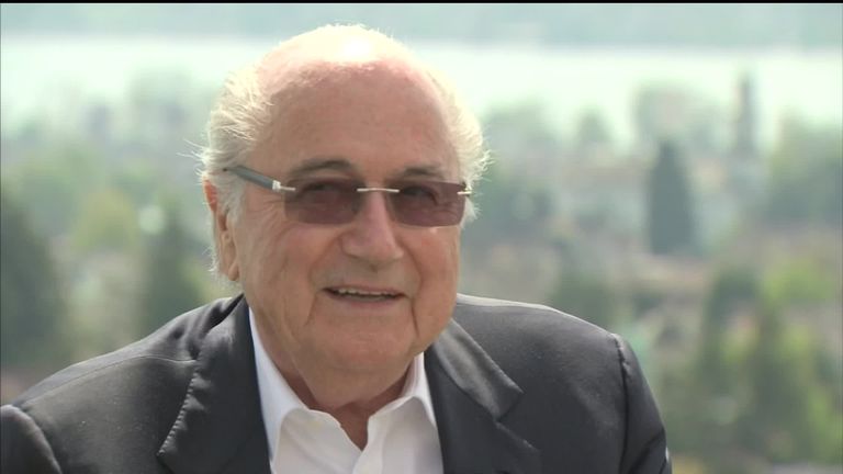 Blatter proud of Queen Elizabeth II | Video | Watch TV Show | Sky Sports