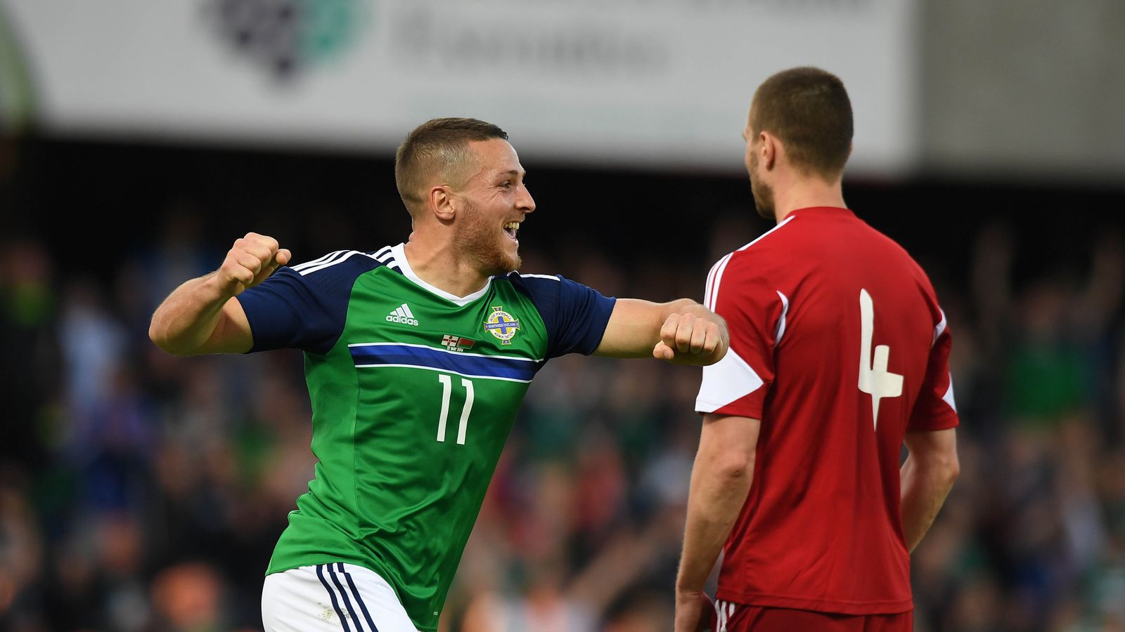 Conor Washington hopes Northern Ireland's match with Germany will be a ...