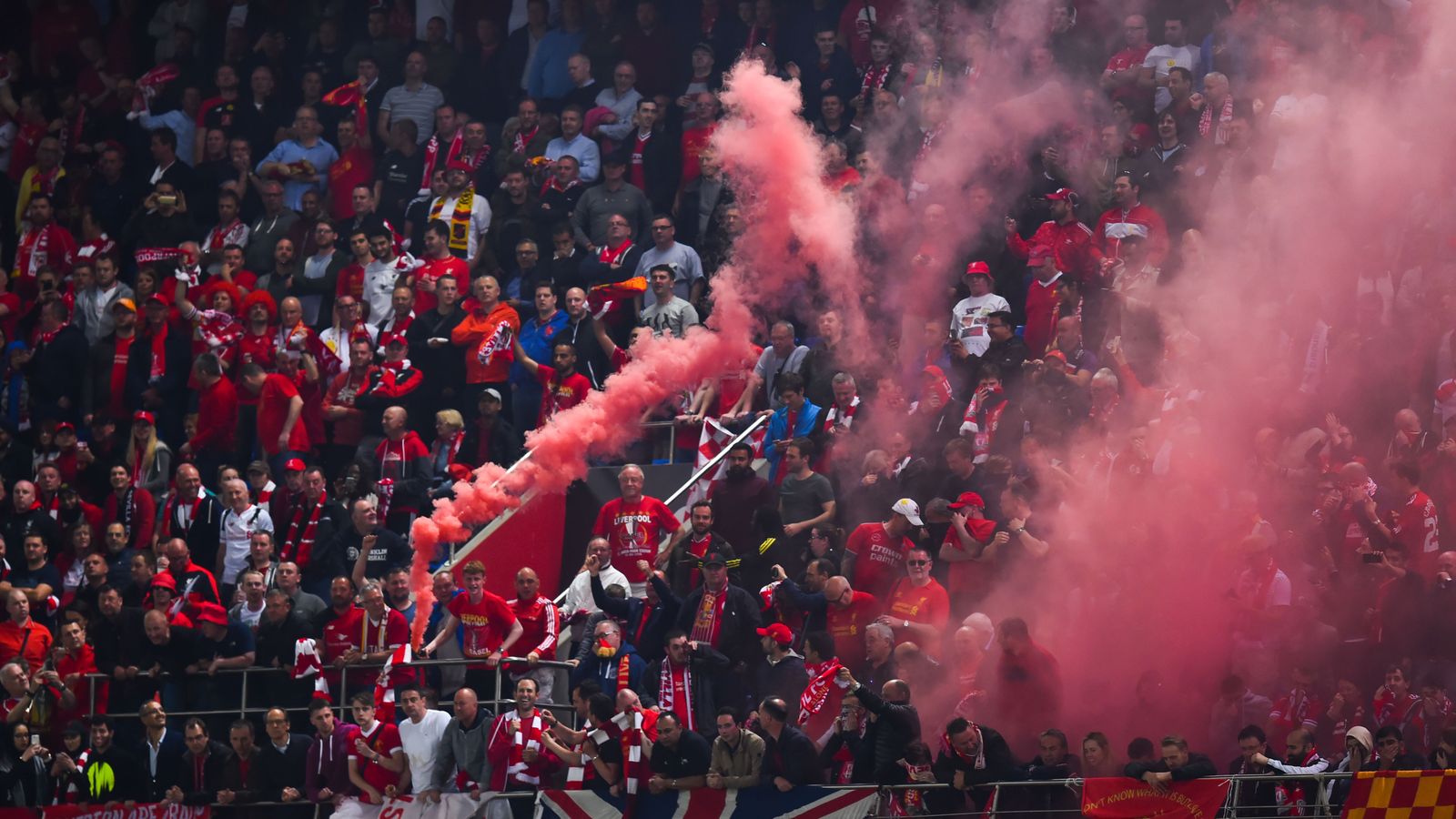Liverpool charged by UEFA following crowd trouble at Europa League ...