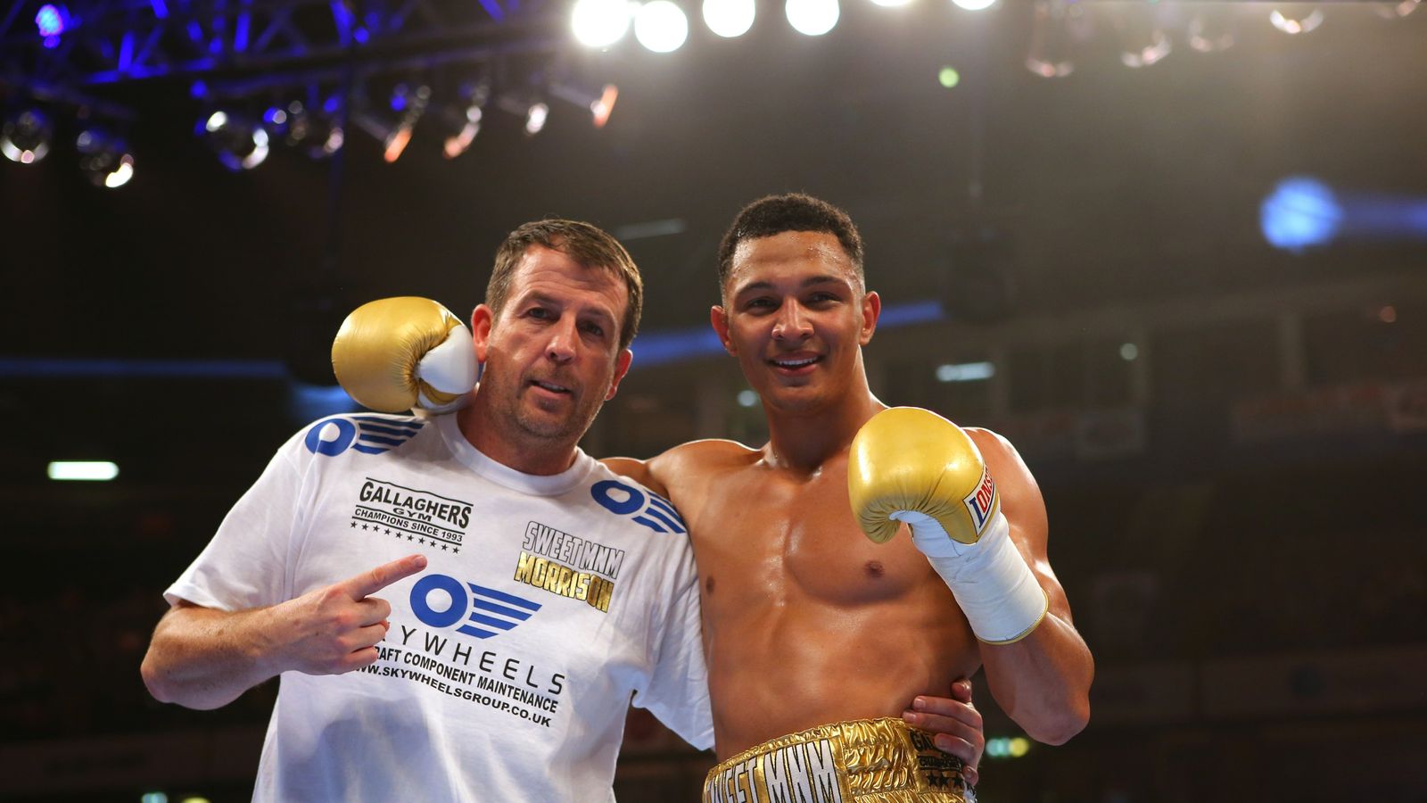 Marcus Morrison is targeting his first professional title on Saturday ...