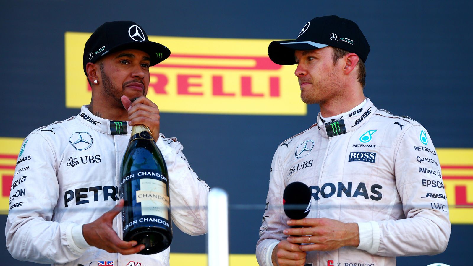 Nico Rosberg-Lewis Hamilton pairing fixed at Mercedes until 2018 | F1 News | Sky Sports