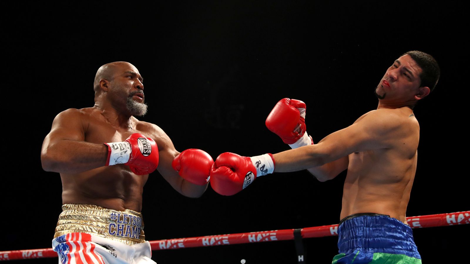Shannon Briggs knocks out Emilio Ezequiel Zarate in round one | Boxing ...