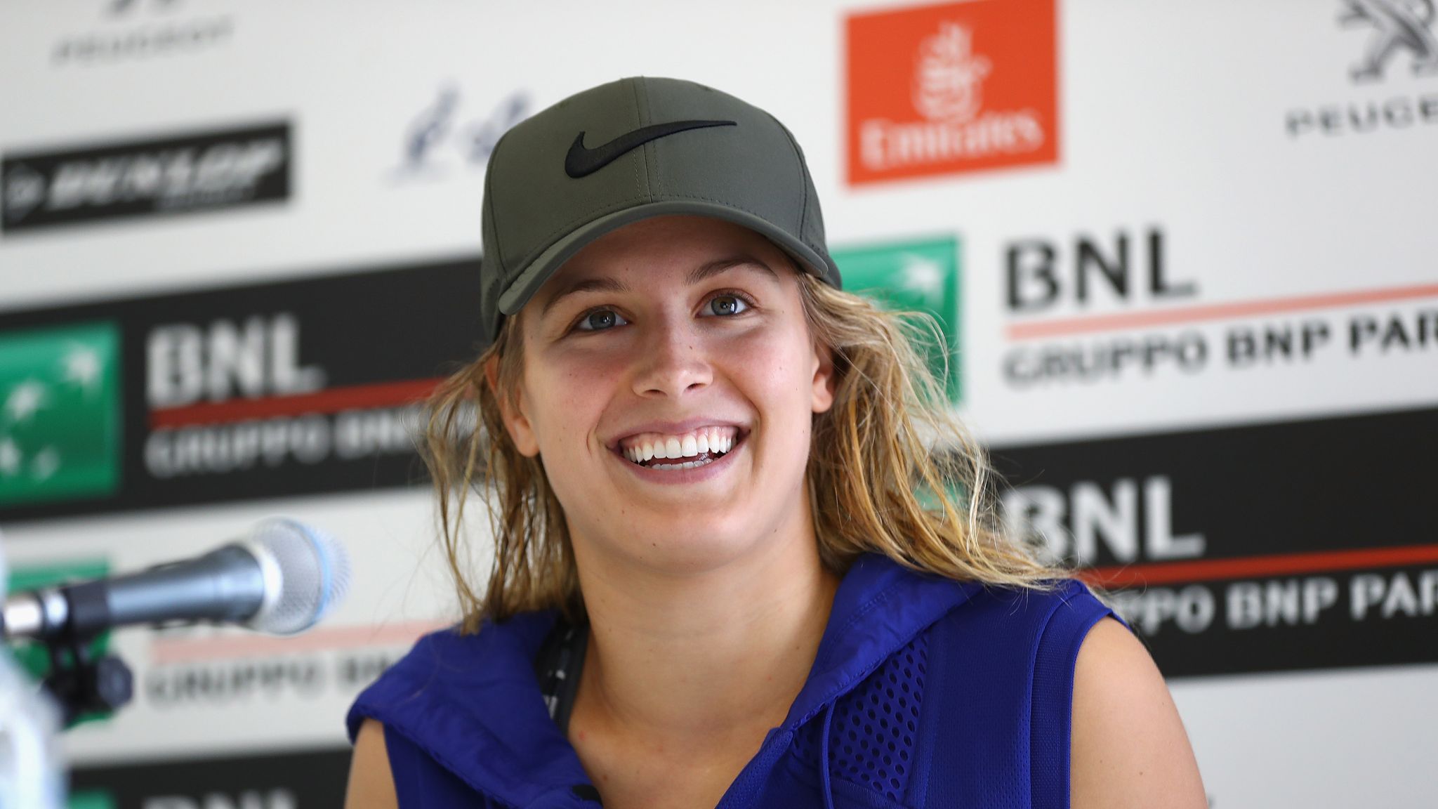 Johanna Konta joins Heather Watson in round two of Italian Open ...