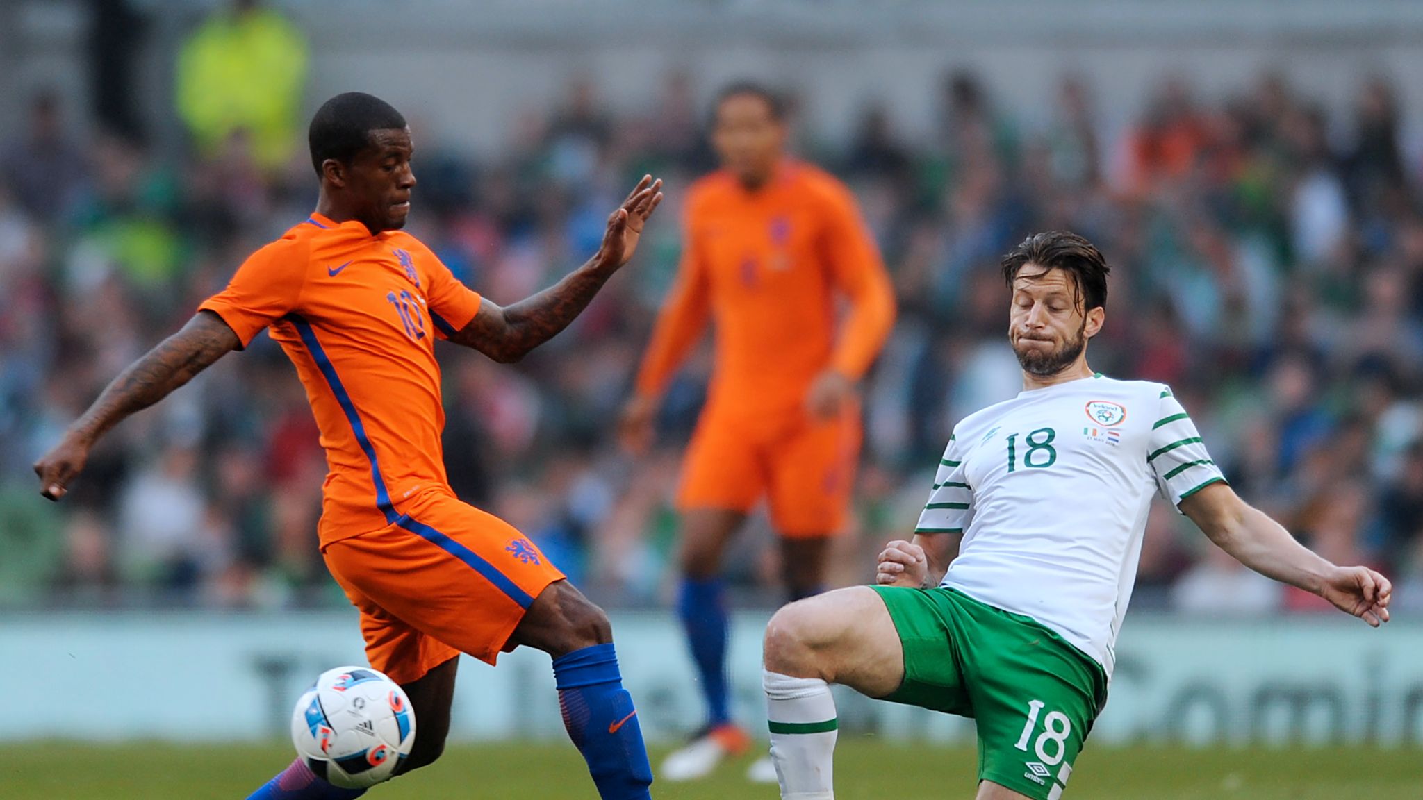 Harry Arter enjoying challenge of trying to secure place in Republic of ...