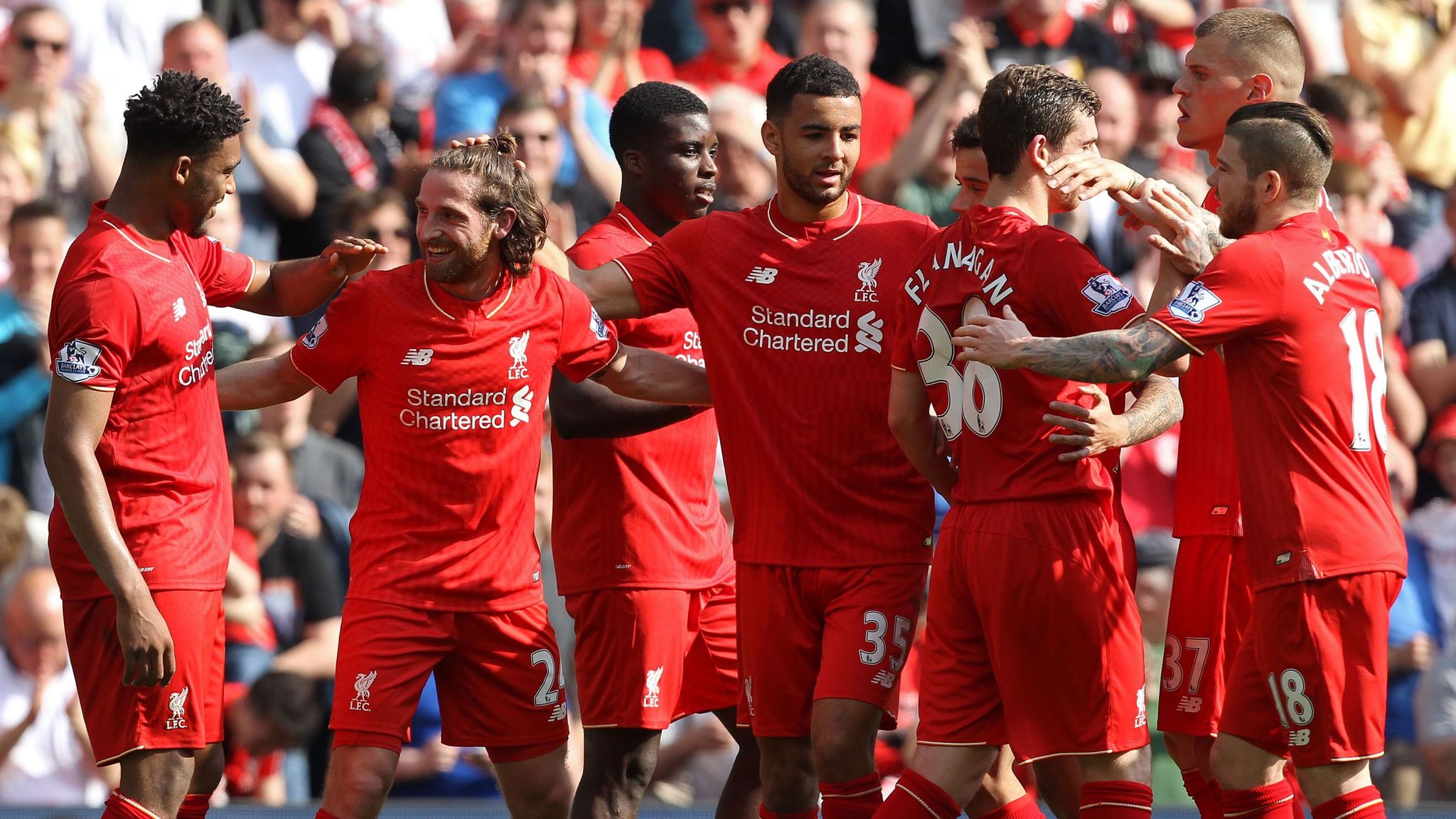 Liverpool's Joe Allen fighting for starting spot in Europa League final ...