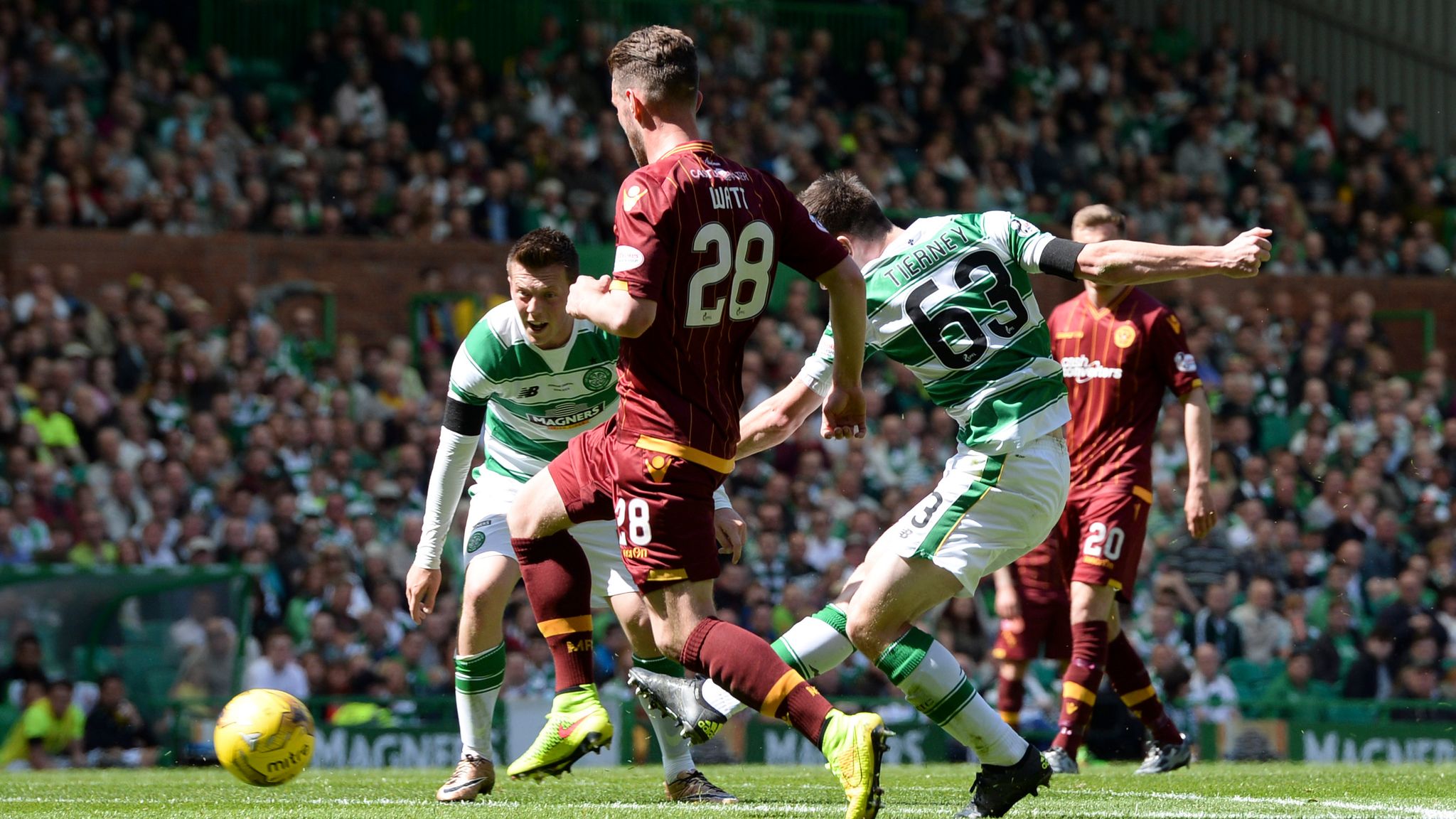 Celtic 7 - 0 Motherwell - Match Report & Highlights