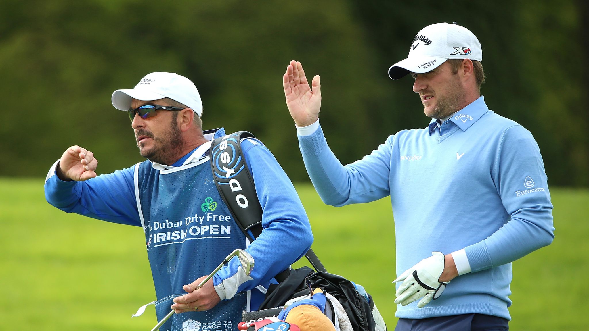 Danny Willett and Marc Warren one shot ahead of Rory McIlroy at Irish ...