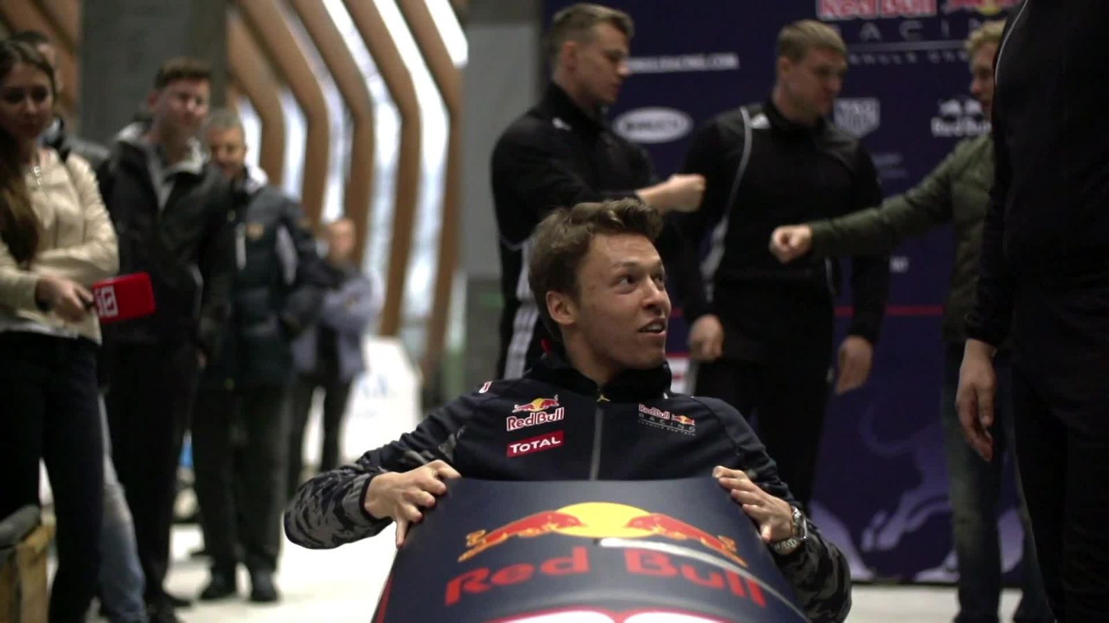 Simon's sleigh ride | F1 News | Sky Sports