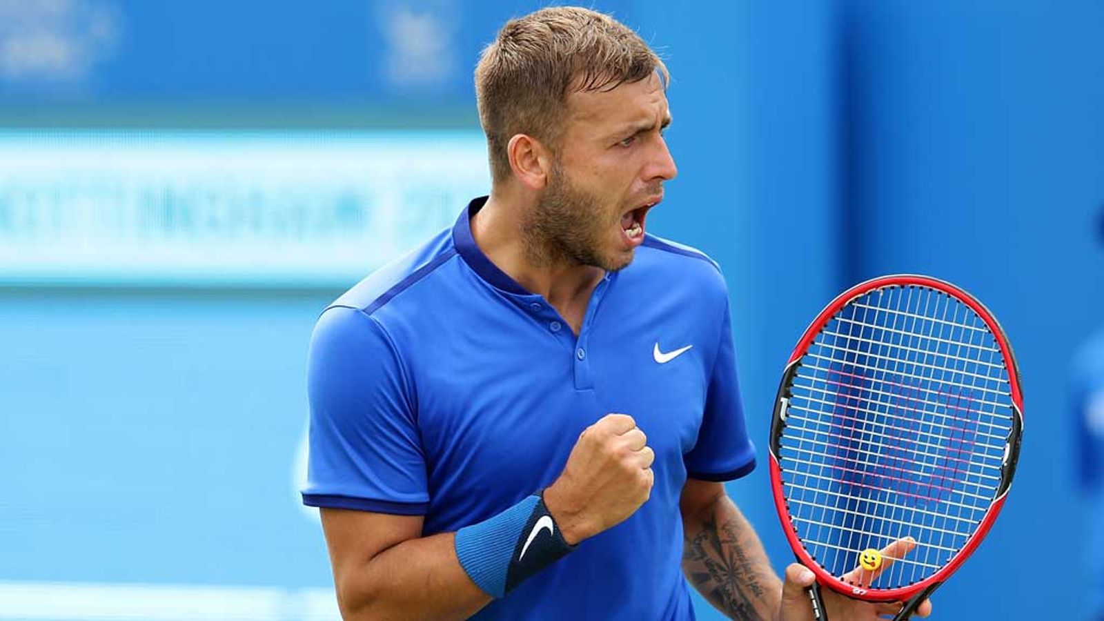 Dan Evans digs deep in Nottingham as Kyle Edmund bows out | Tennis News ...