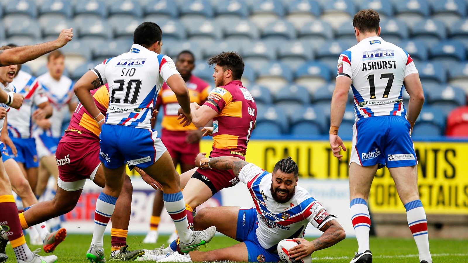 Match Report - Huddersfield 16 - 28 Wakefield | 23 Jun 2016