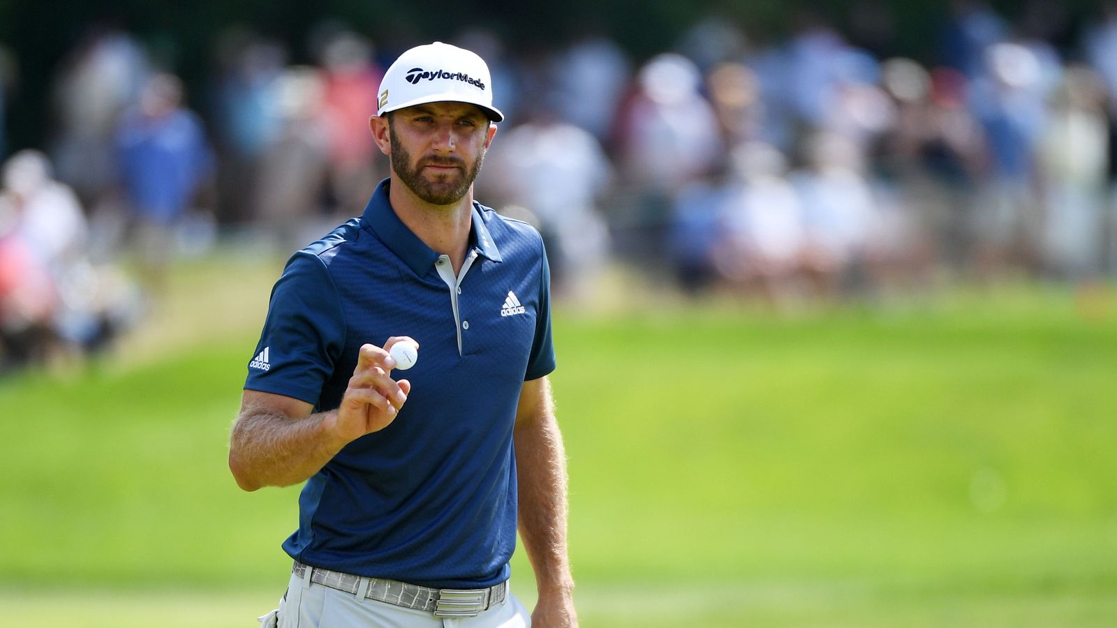 Dustin Johnson drew plenty of support following an incident at the US ...