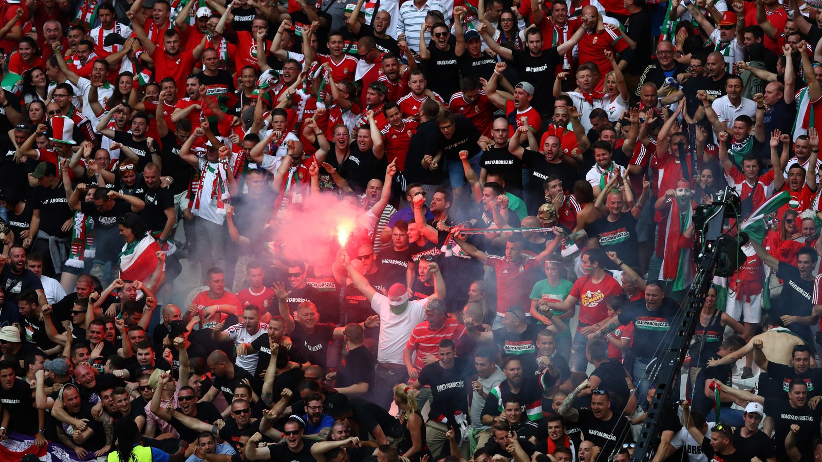 UEFA admits it is difficult to keep flares out of stadiums | Football ...