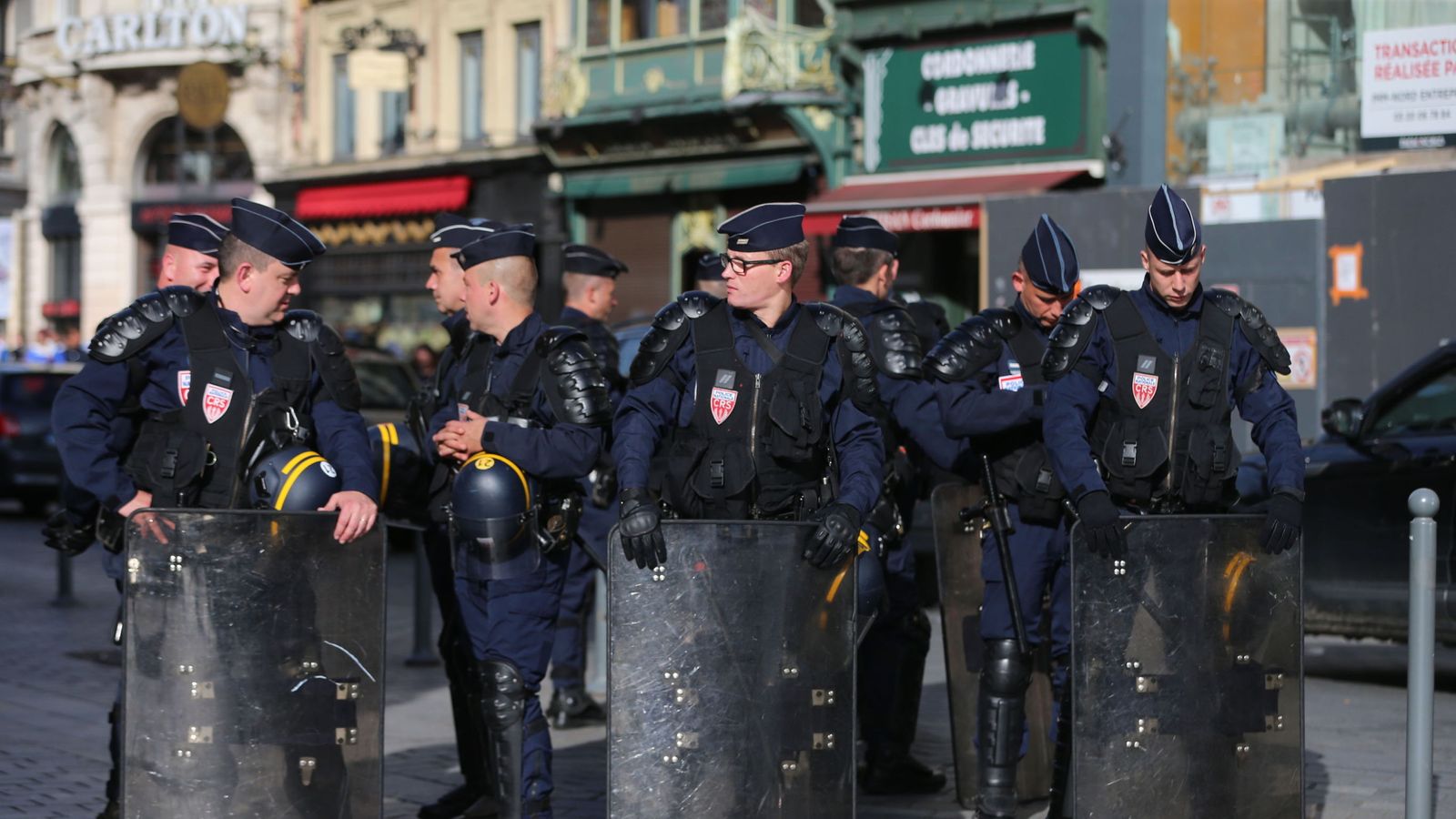 Euro 2016: French police use tear gas on England fans as 37 arrested in ...