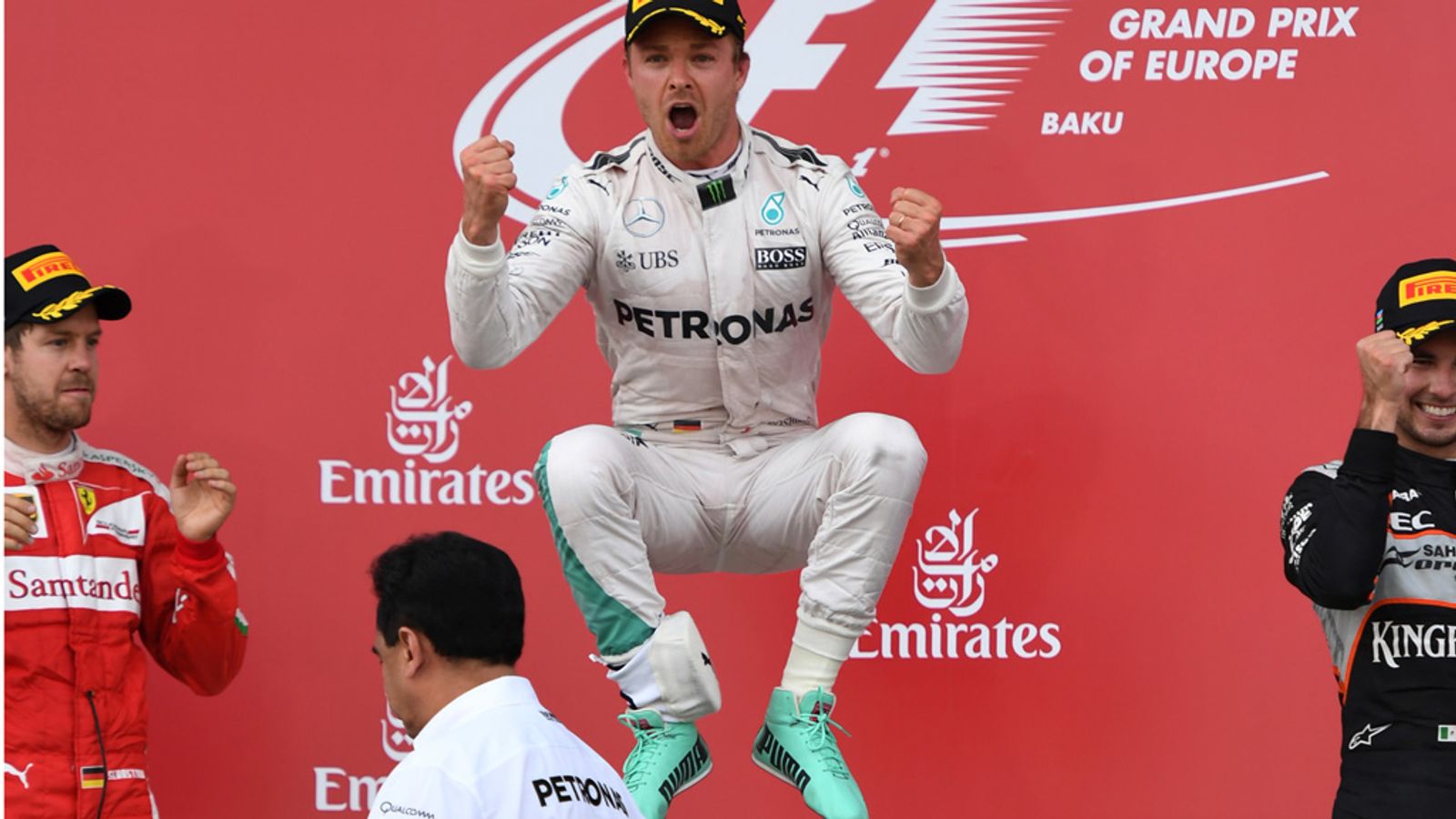 European GP: Nico Rosberg wins as Lewis Hamilton's computer says no ...