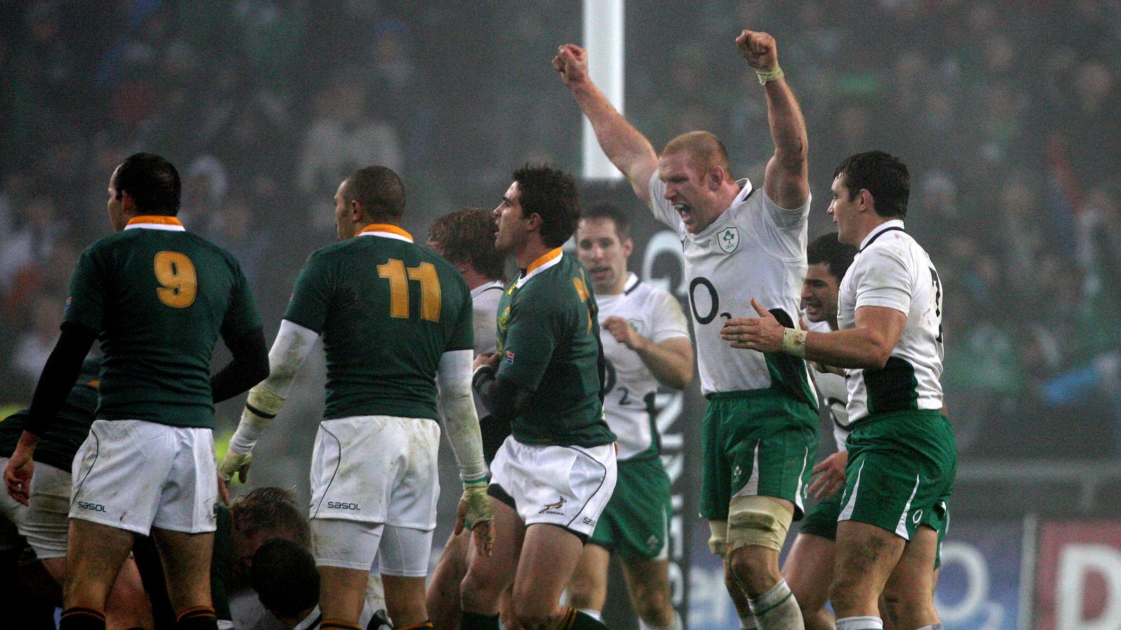 South Africa v Ireland: The past five battles | Rugby Union News | Sky ...