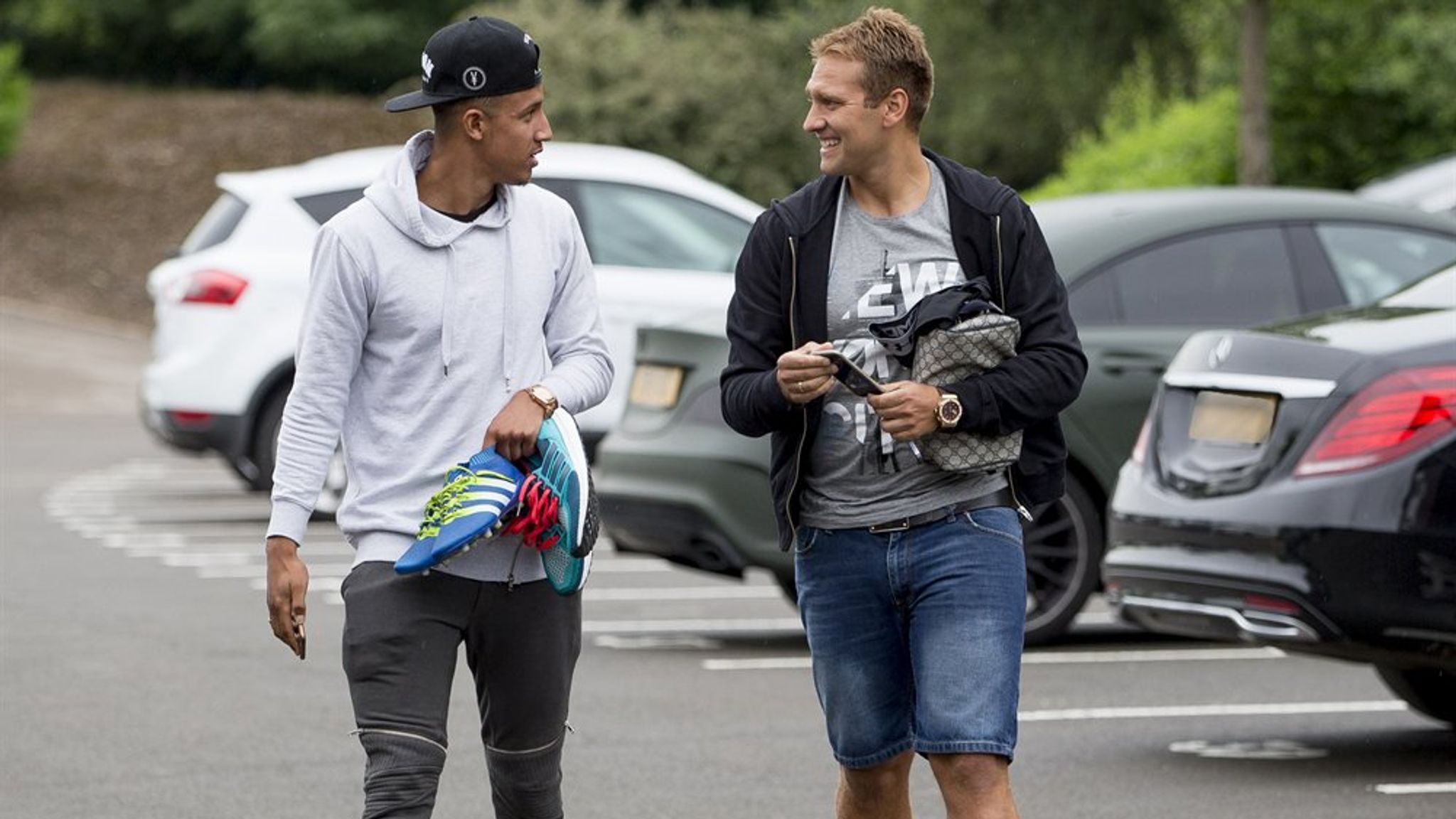 Stiliyan Petrov and Tommy Elphick among those at Aston Villa training ...