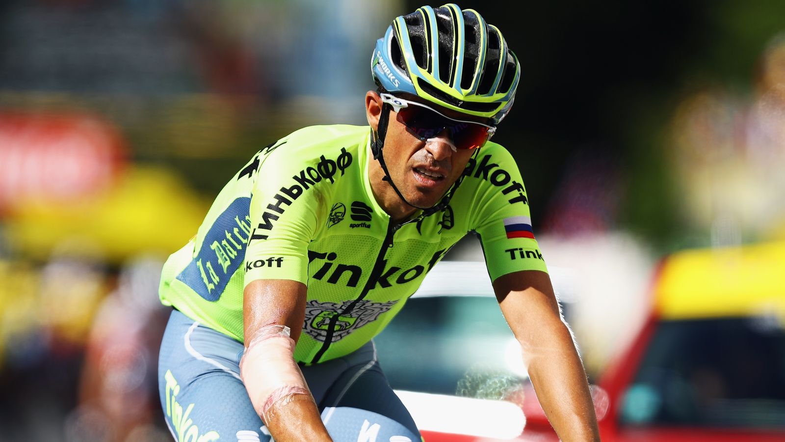 Tour de France: Alberto Contador struggled to breathe on stage five ...