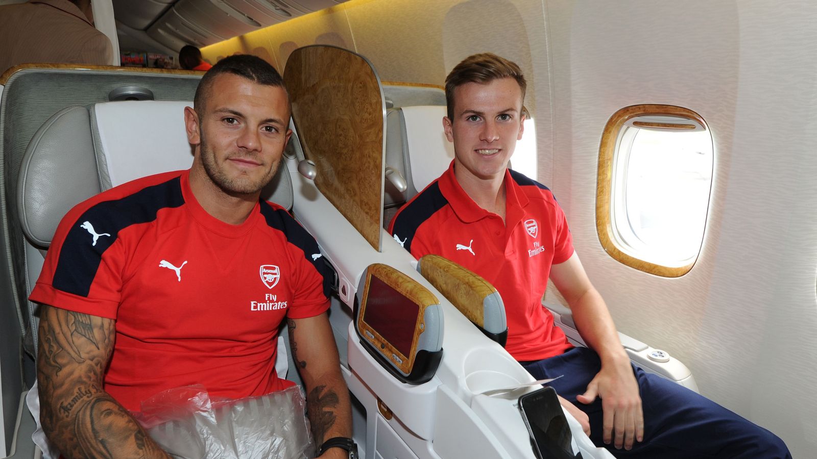 WATCH: Arsenal players jet-off to California for pre-season tour ...