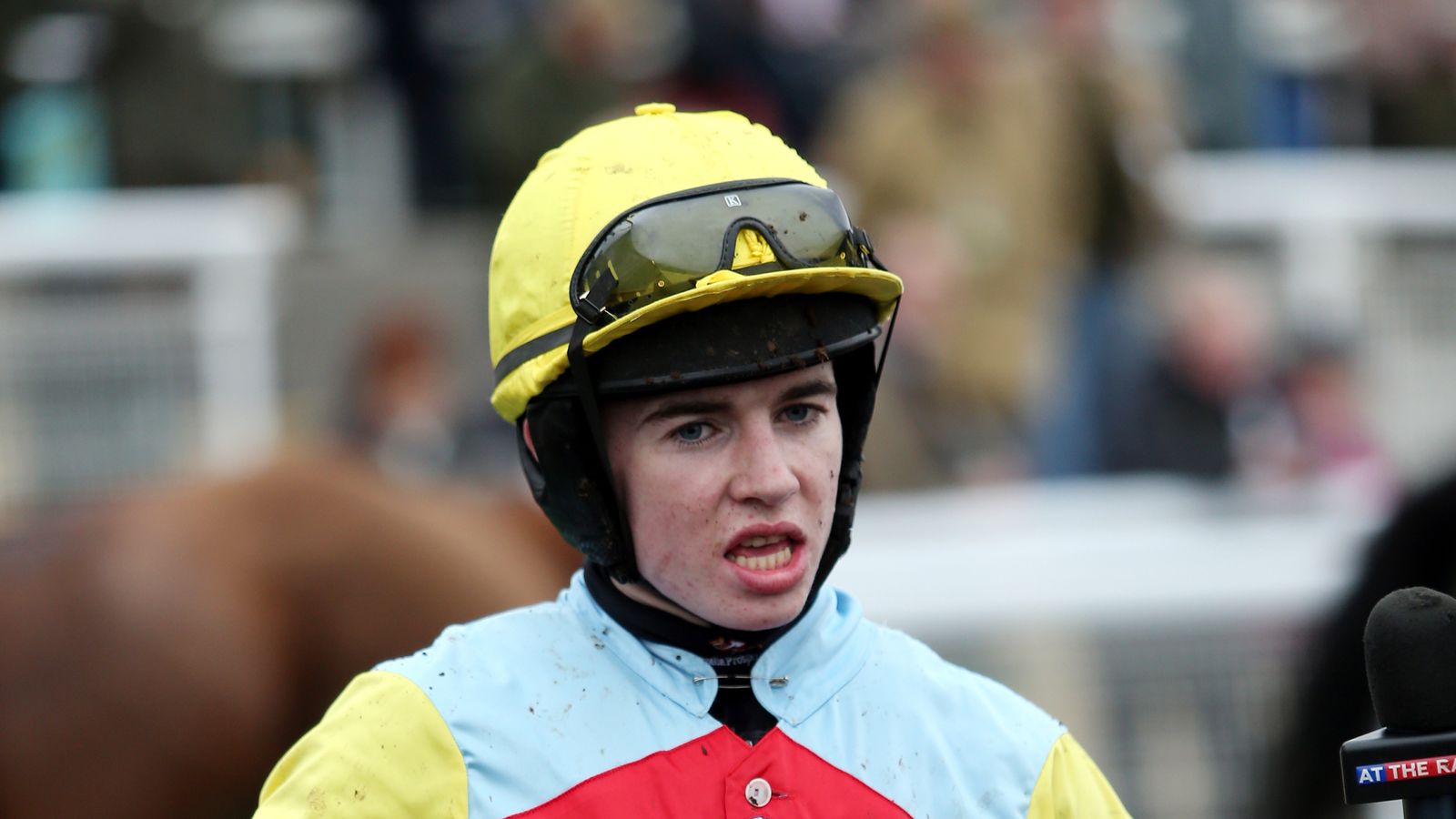Chris Meehan, the jockey who was run over by an ambulance, returns ...