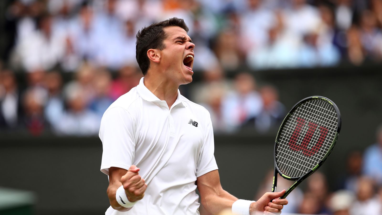 Milos Raonic reaches Wimbledon final after defeating Roger Federer ...